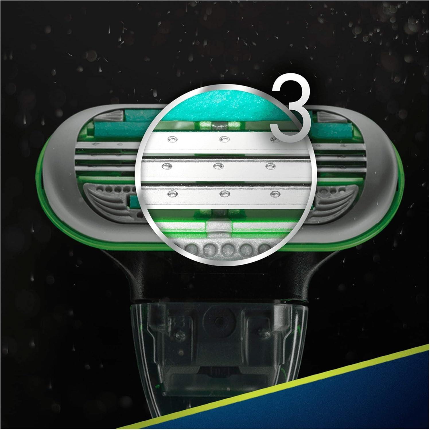 Buy Gillette Body Razor for Men | 3-Layer Blade + 1 Extra Blade ...