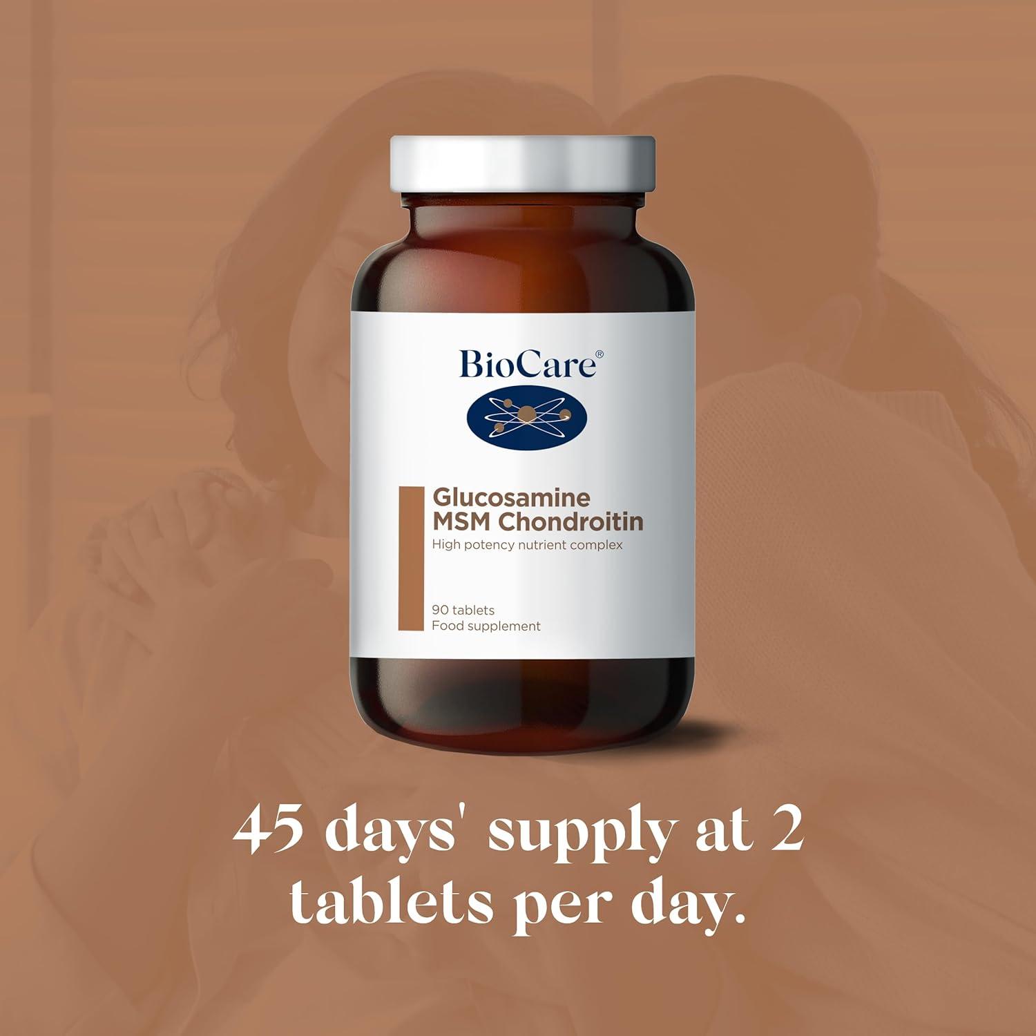BioCare Glucosamine MSM Chondroitin - Joint Support Supplement | Buy ...