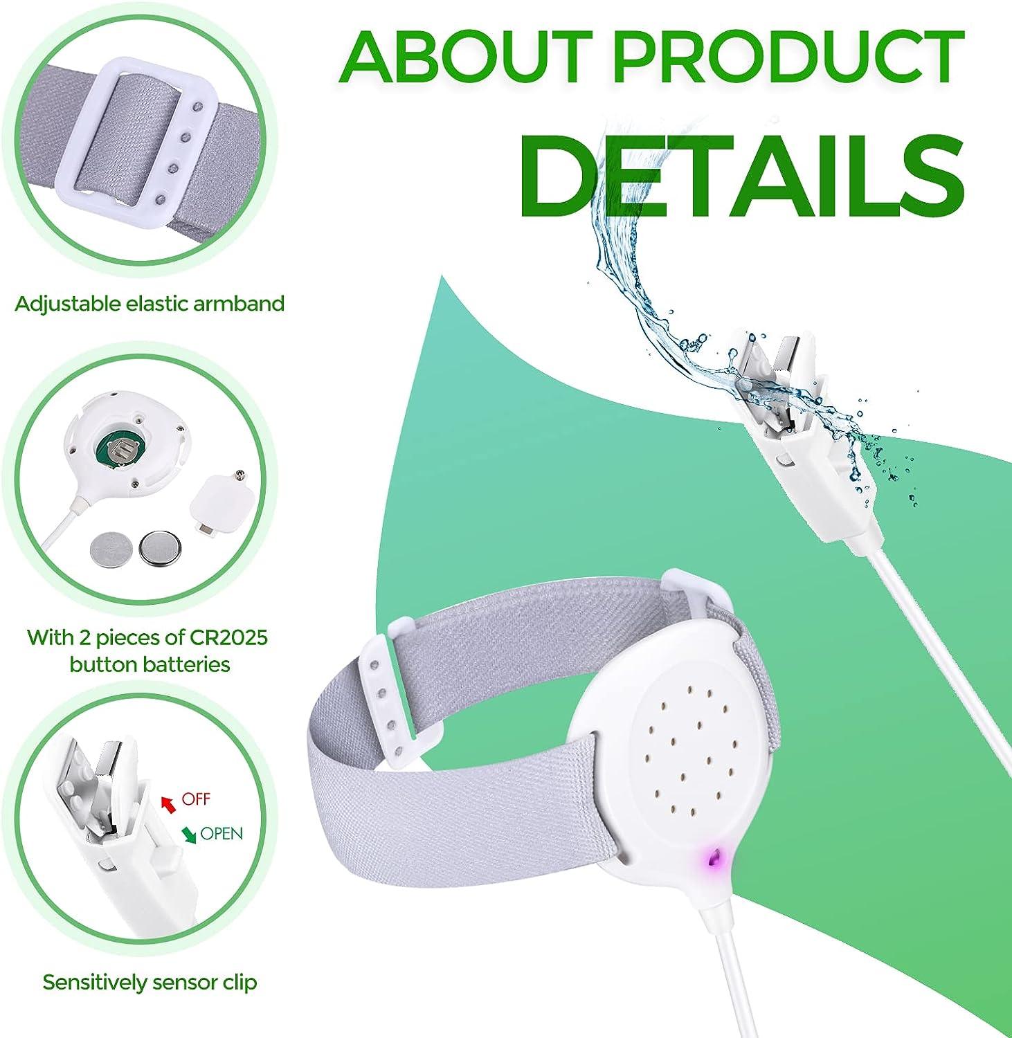 Bedwetting Alarm for Kids & Adults - Nocturnal Enuresis Sensor with ...