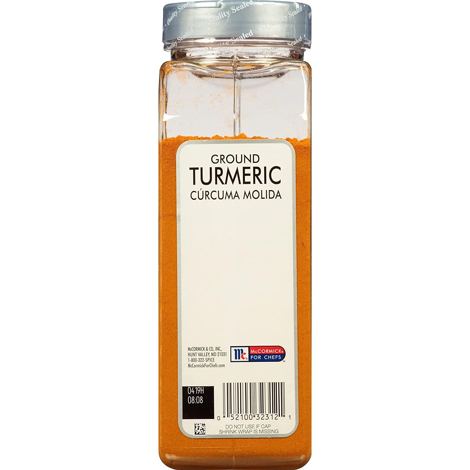 McCormick Culinary Ground Turmeric 16 oz - Premium Spice for Indian ...