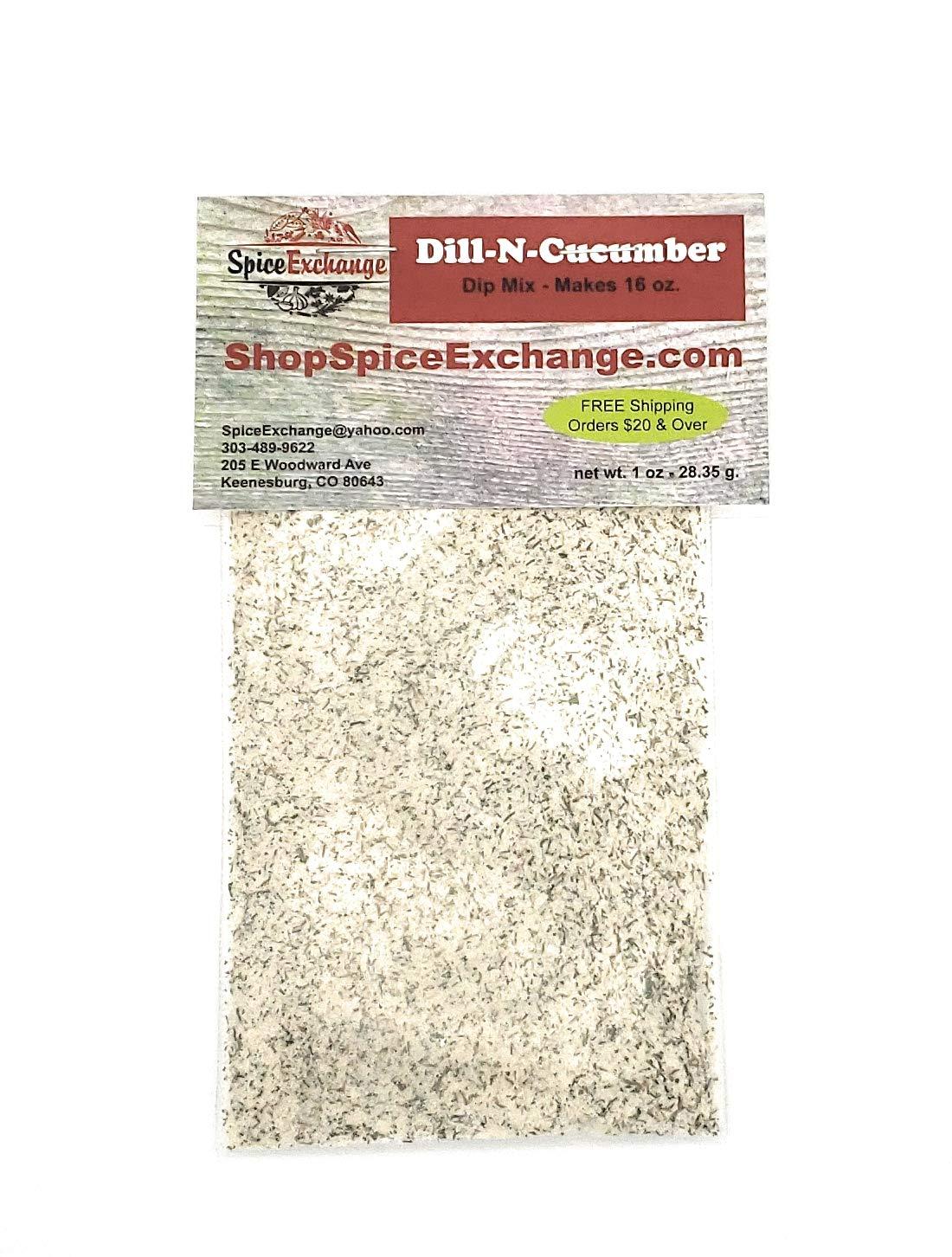 Spice Exchange 7 Dip Garden Variety Pack - Red Onion, Garlic & Chive ...