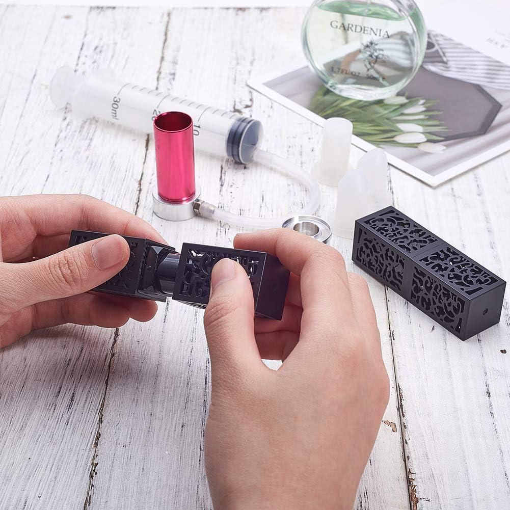 Pandahall 22 PCS DIY Lipstick Form Tool Set - Silicone Shape Molds ...