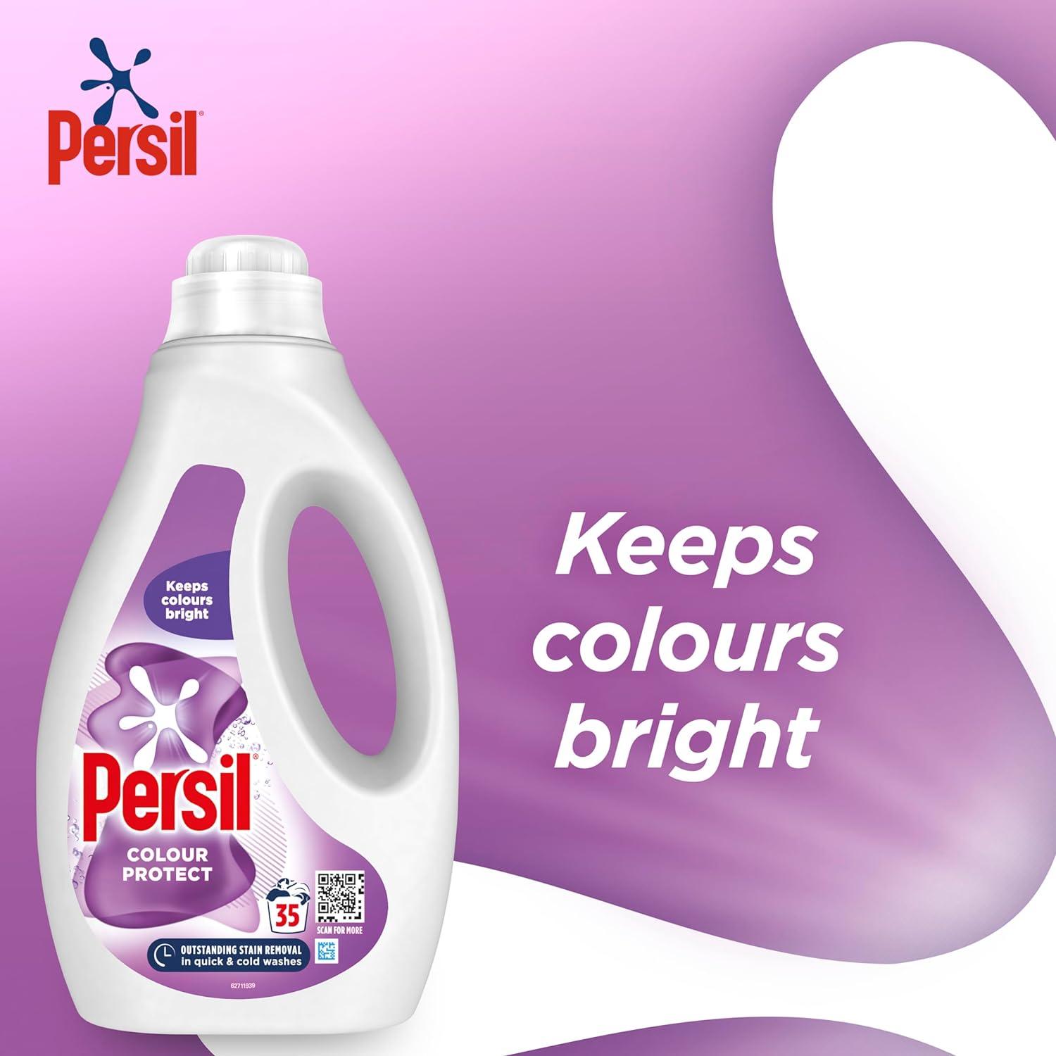 Persil Colour Laundry Washing Liquid Detergent keeps colours bright ...