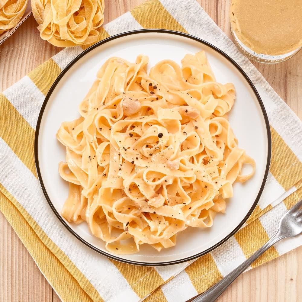 Double Portion Gourmet Tagliatelle with Cacio e Pepe Sauce | Italian ...