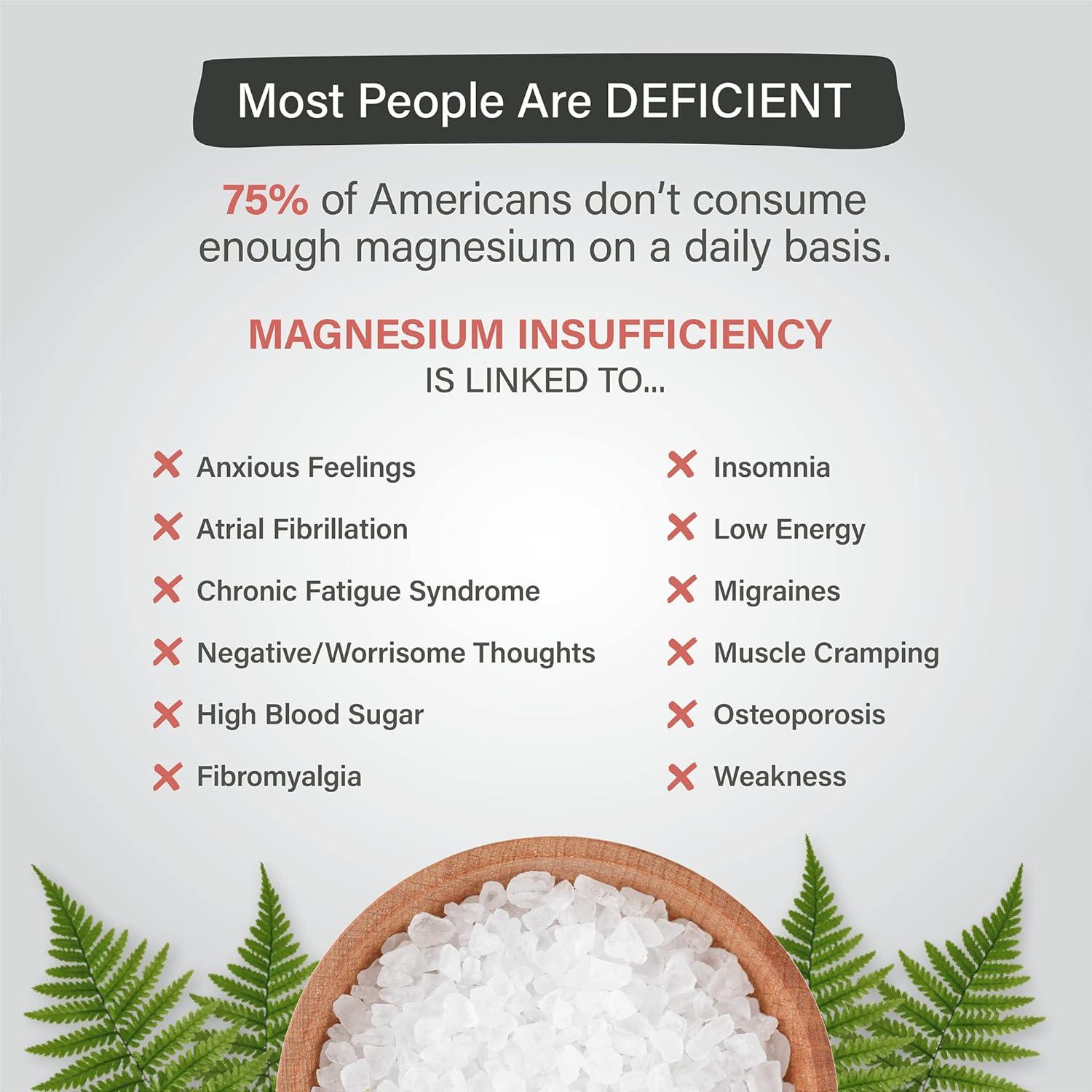 Organixx Magnesium Capsules - Natural Calm Supplement for Sleep ...