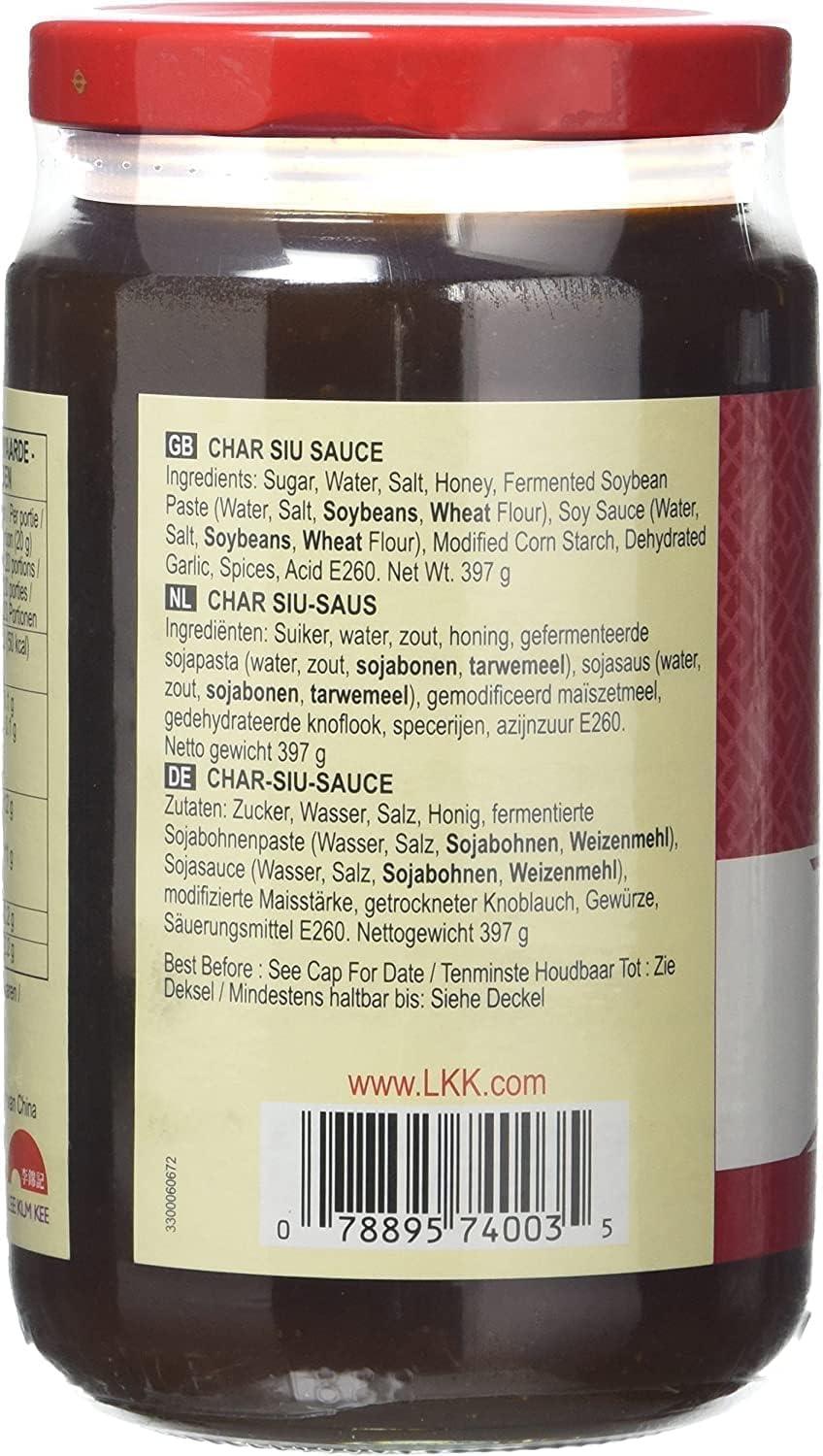 Lee Kum Kee Sauces Pack of 3 Char Siu Sauce 397g Hoi Sin Sauce 397g ...