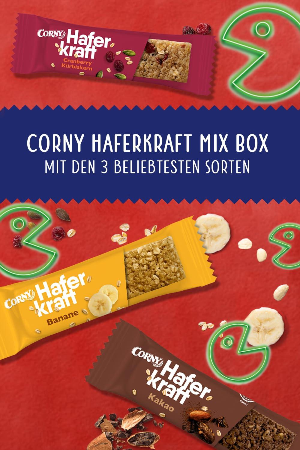 Oat Bar Corny Haferkraft Mix Box - 24 Whole Grain & Vegan Bars 3 ...