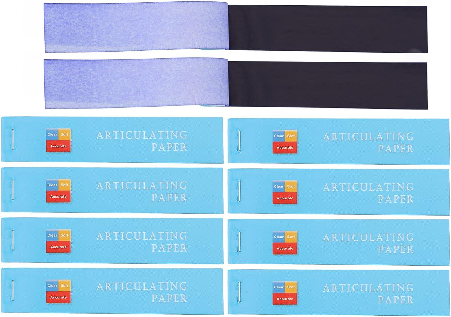 Buy Sluffs 400 Dental Paper Strips - Top Tooth Bite Articulation for ...
