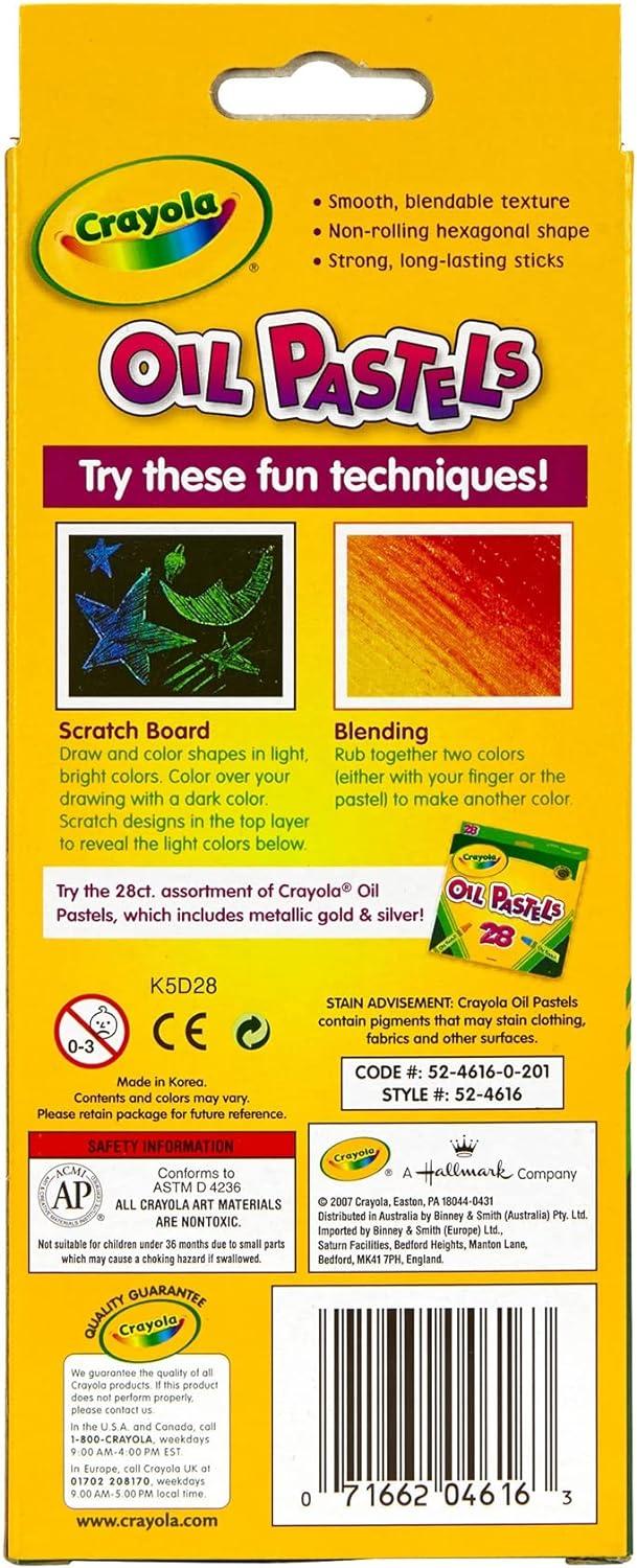 Crayola Oil Pastels - 16 Count Assorted Colors | Buy Now with Express ...