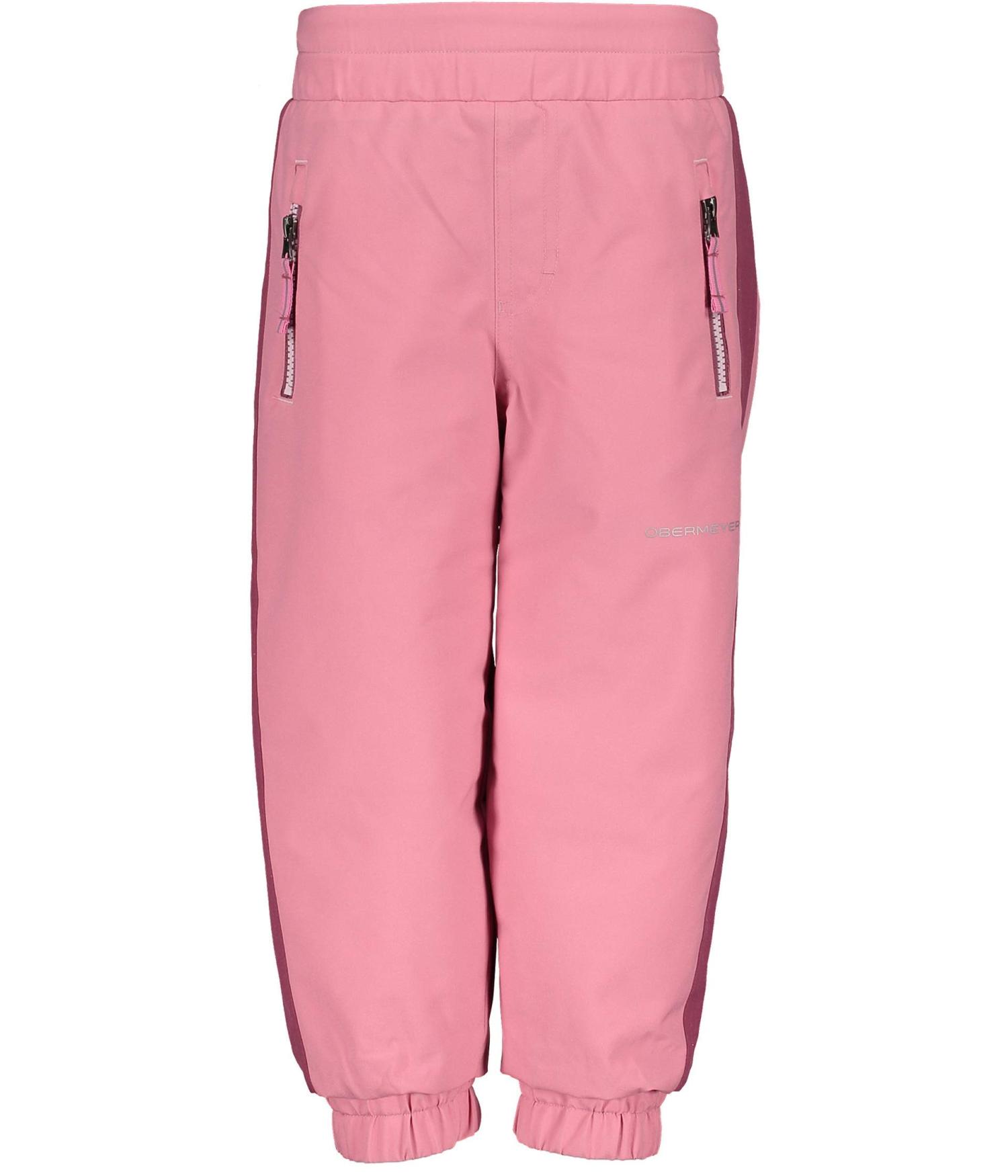 Obermeyer Kids' Campbell Pants - Big Bloom 4T/Little Girl's Stylish ...