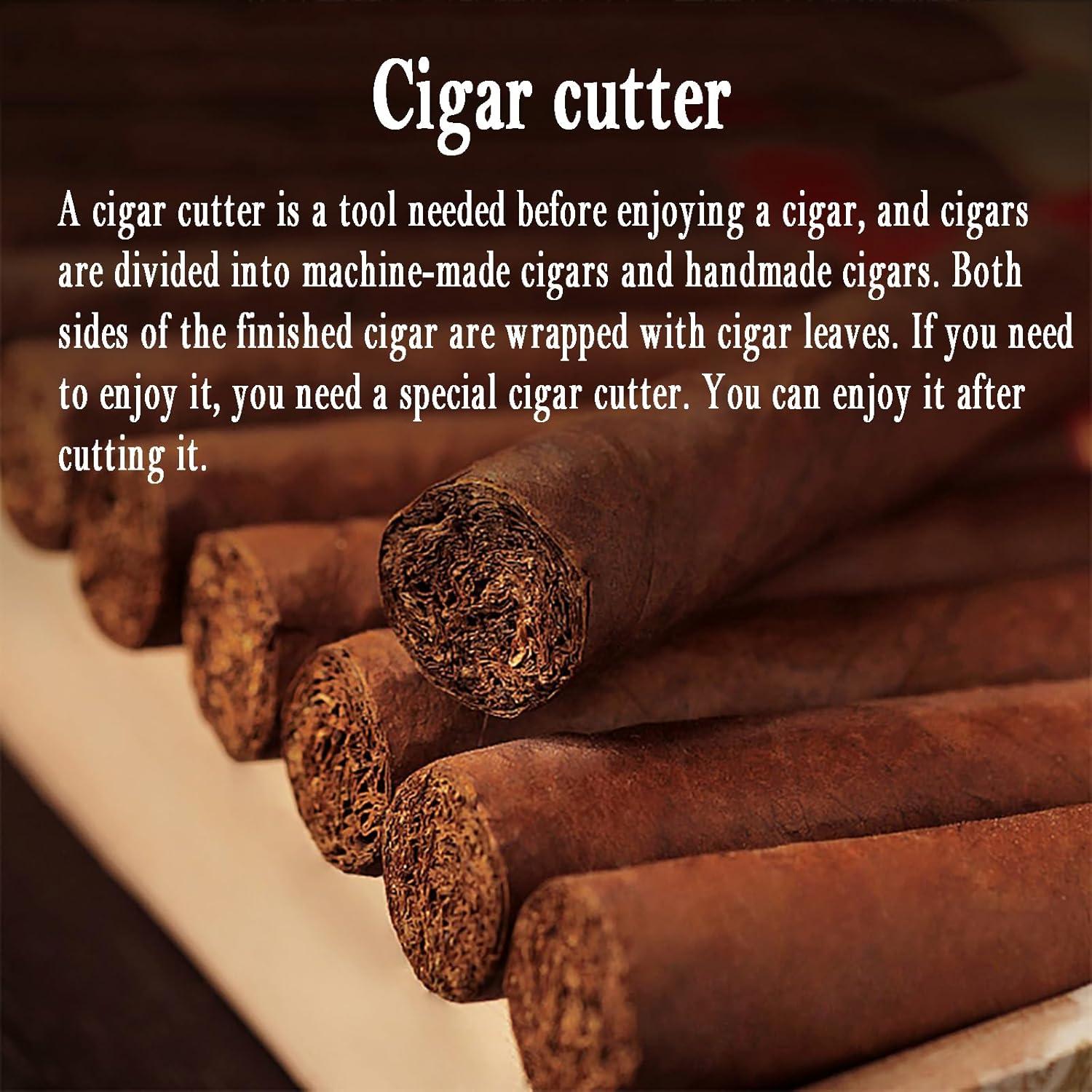 Desktop Cigar Cutter Metal Stainless Steel Cigar Cutter Sharp and ...