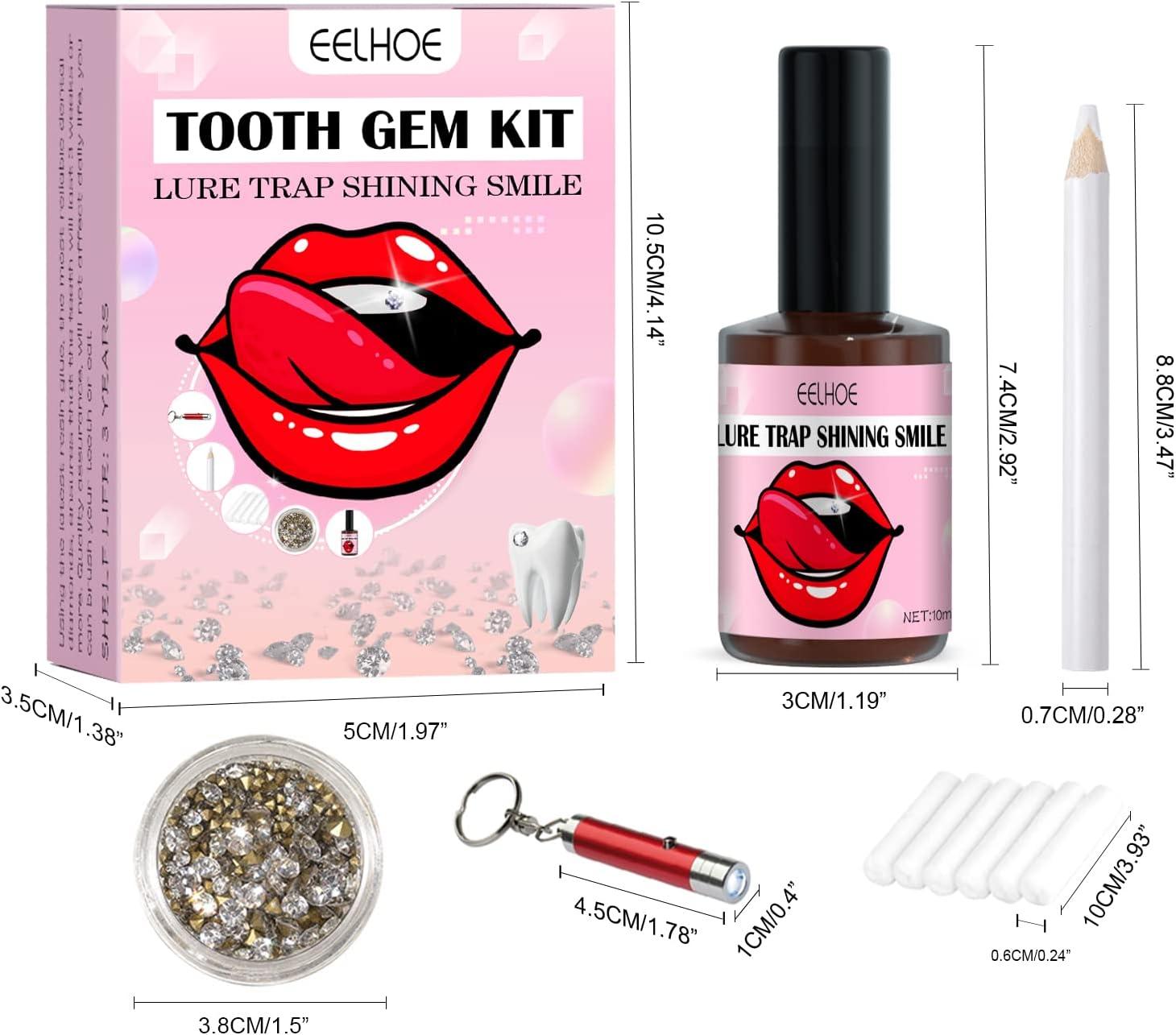 Shop Tooth Gem Set - DIY Tooth Jewelry Kit with Glue for Stunning Smile ...
