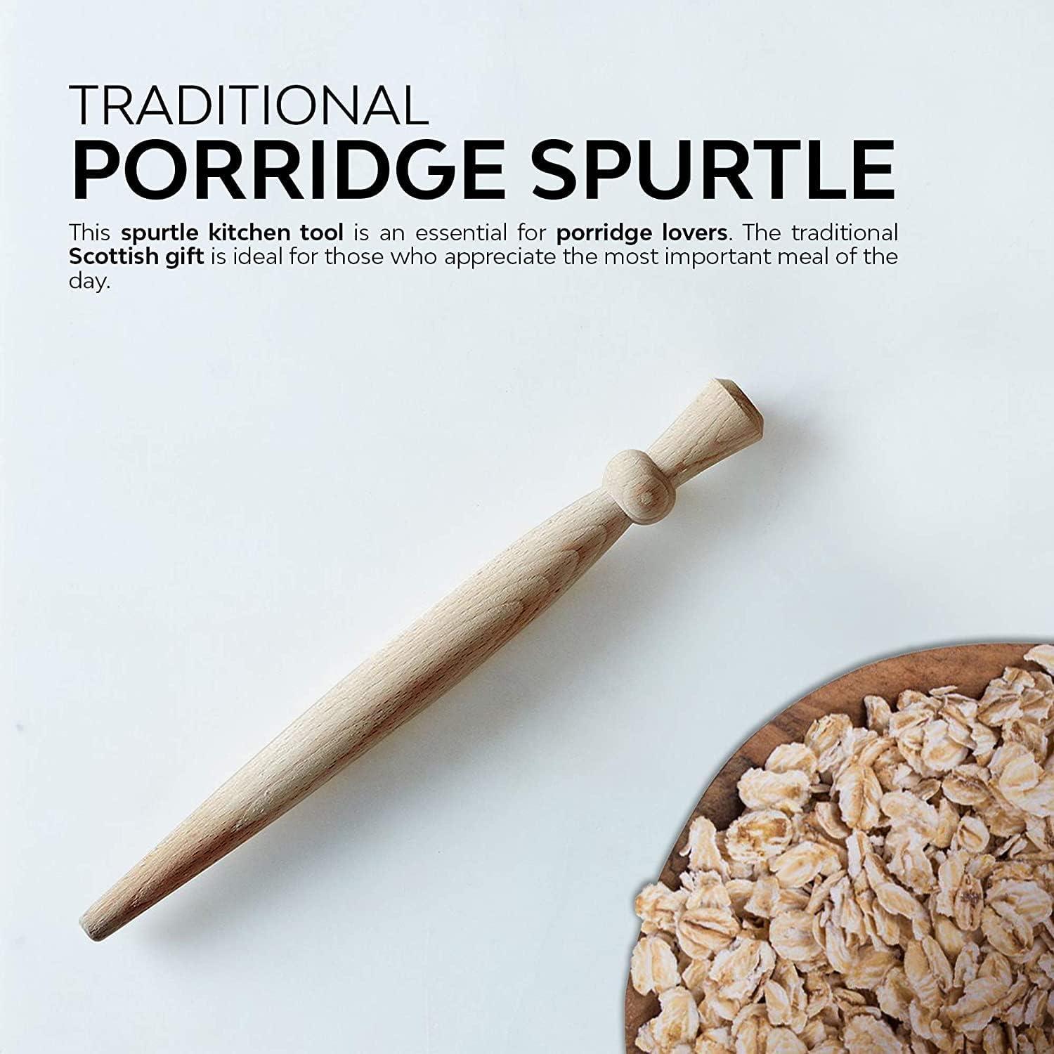 Scottish Porridge Spurtle - Beechwood Stirrer - 23cm Long | Buy Now ...