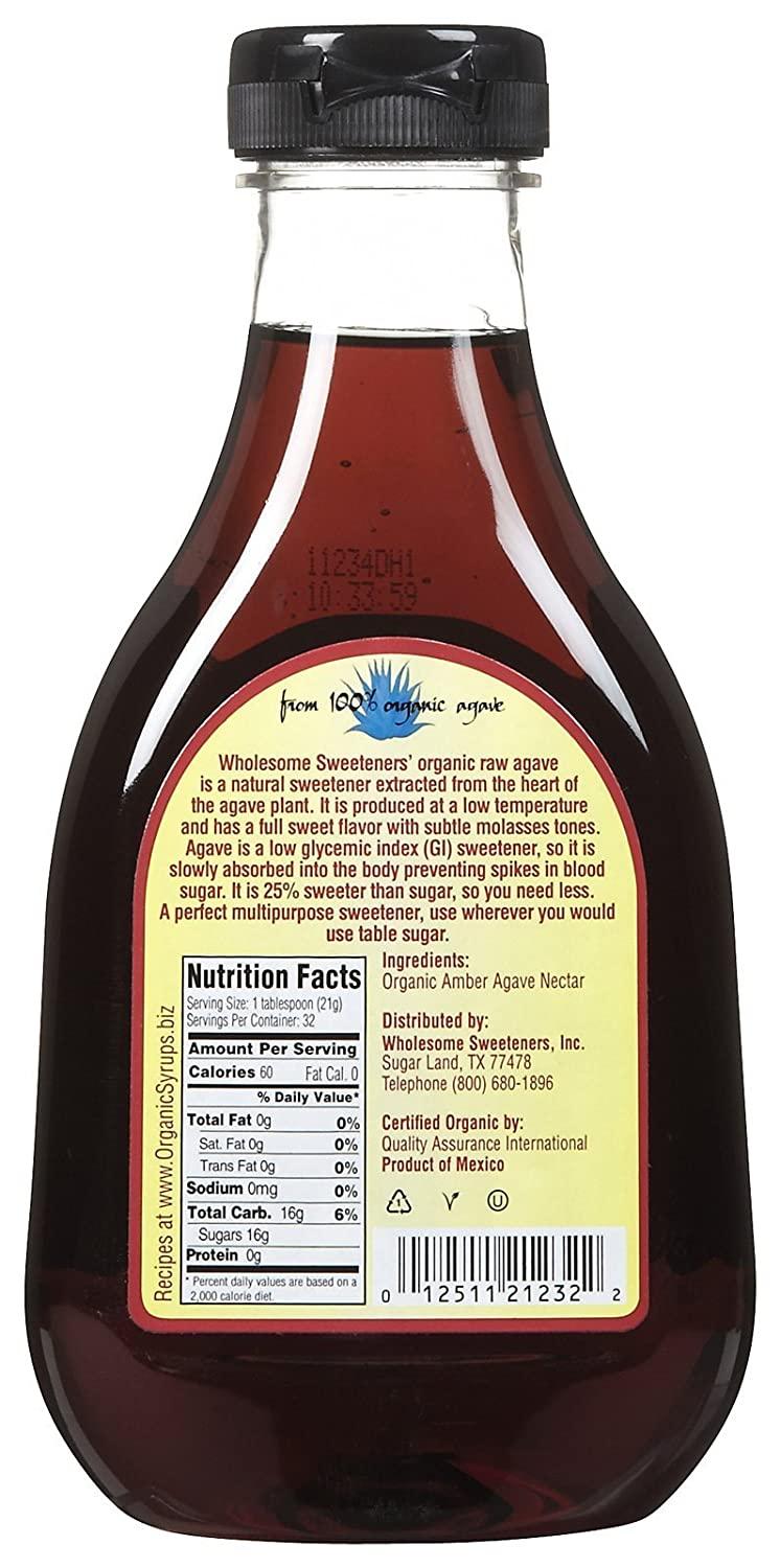Organic Raw Blue Agave - 23.5 oz | Wholesome Sweeteners | Buy Now with ...