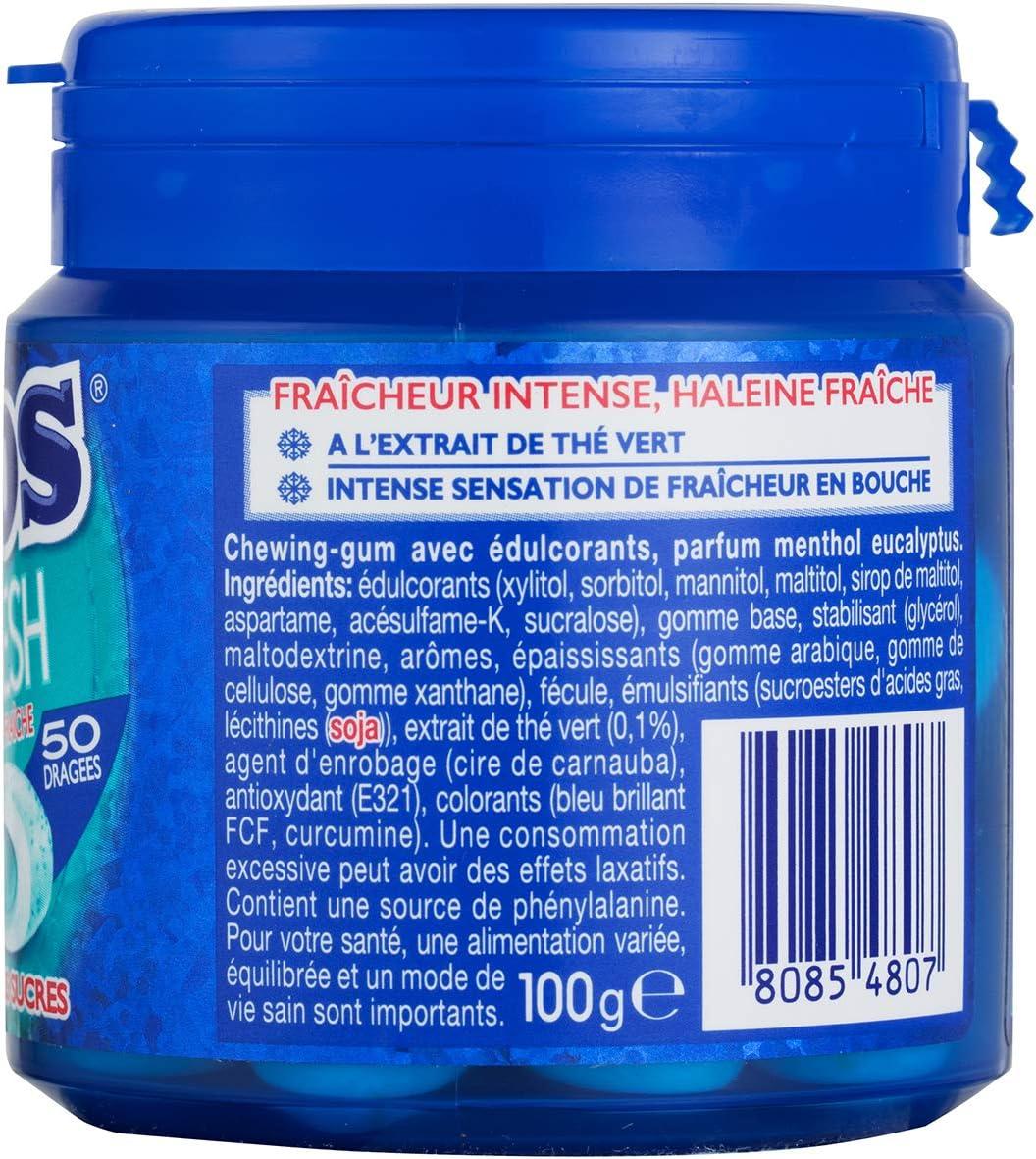 Mentos - Chewing Gum Mentos Pure Fresh Menthol-Eucalyptus - Sugar-free ...