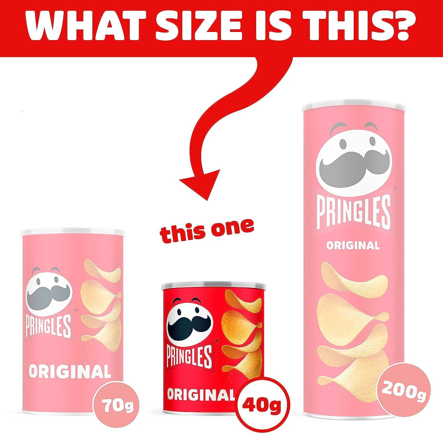Pringles Original 40g (24 Pack) - Irresistible Snack Classic ...