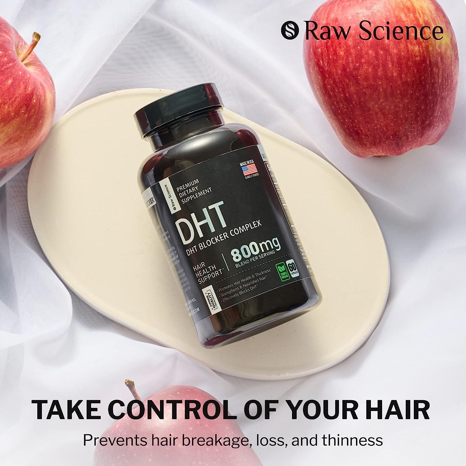 DHT Blocker Hair Loss Supplement with Biotin for Men & Women - Saw ...