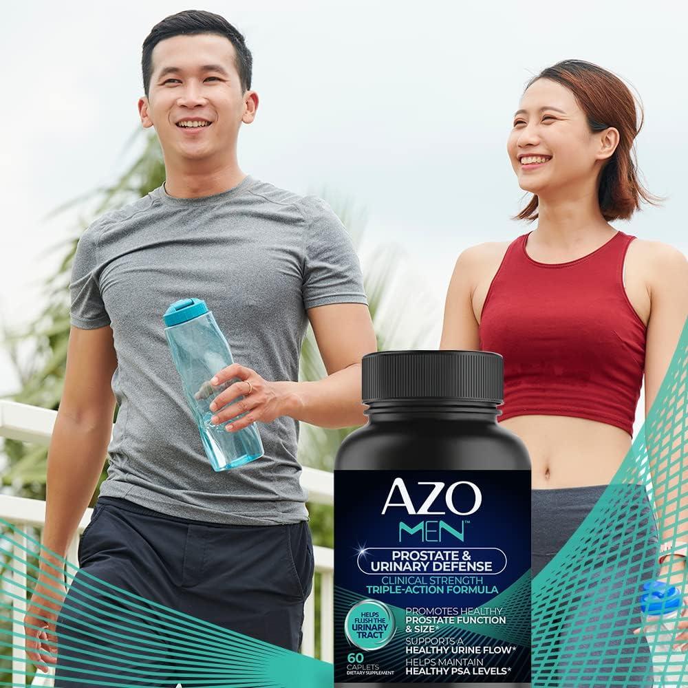 AZO Men Prostate & Urinary Defense 60 Count - Clinical Strength ...
