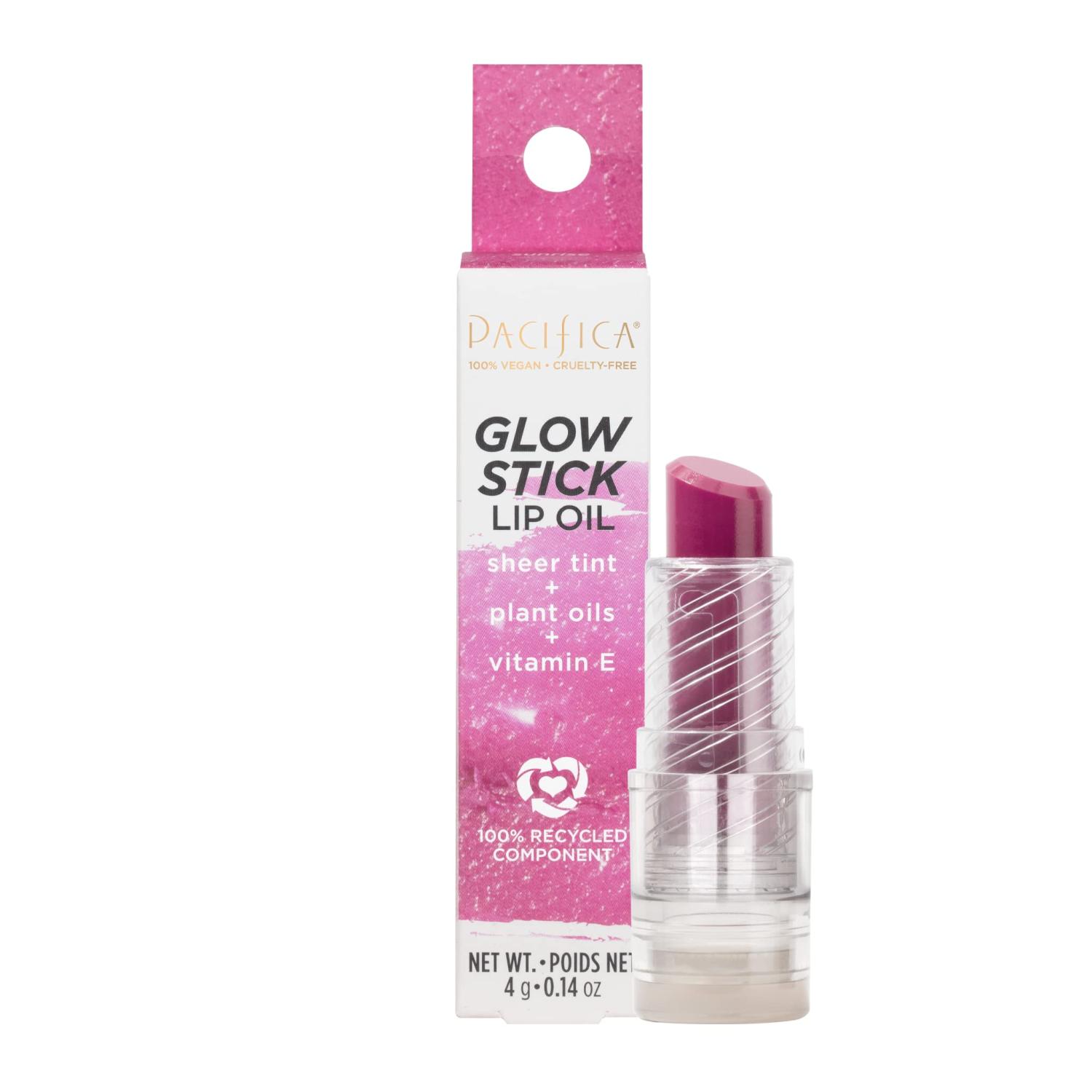 Pacifica Beauty Glow Stick Lip Oil - Sunrise | Sheer Tinted Lip Balm | Buy Now with Express ...