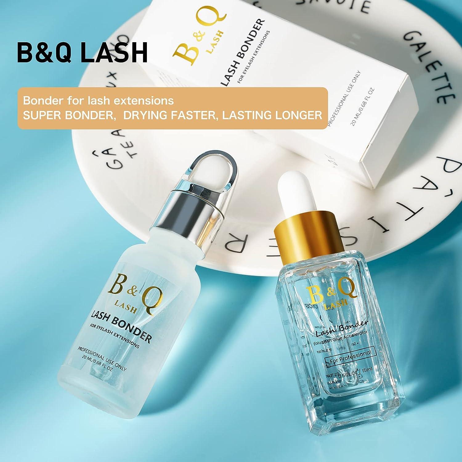 Lash Bonder for Eyelash Extensions 20ML | B&Q Lash Sealant Super Bonder ...