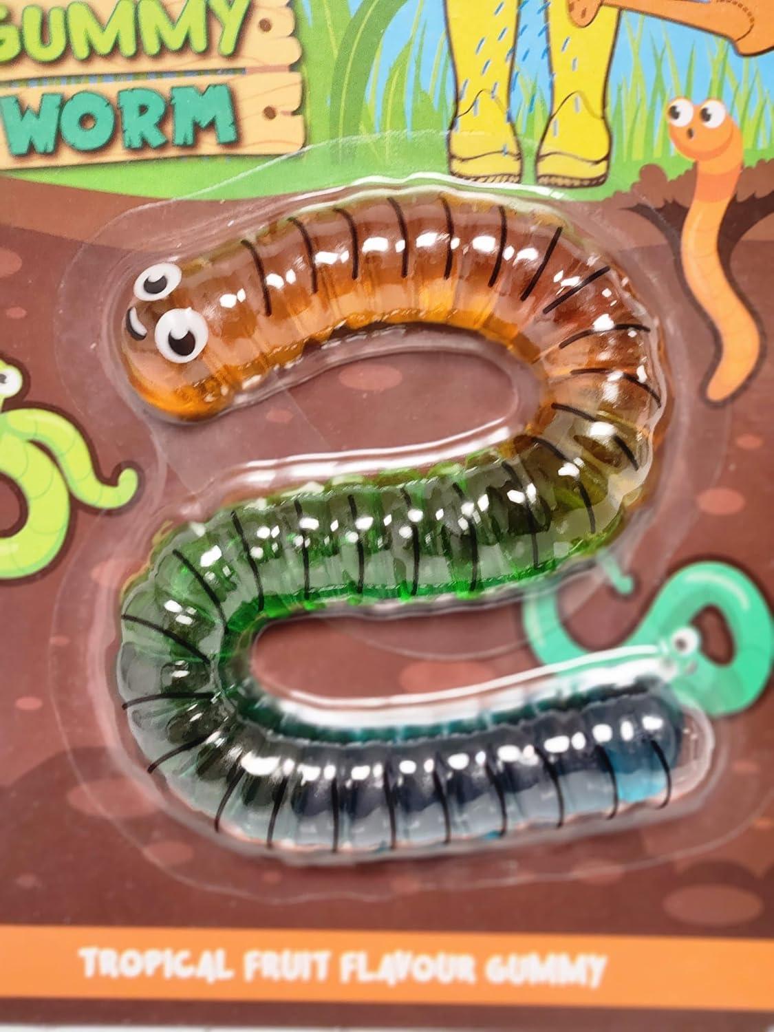 Giant Worm Gummy Jelly Huge Tasty and Delicious Candy Treat 100gx1 ...