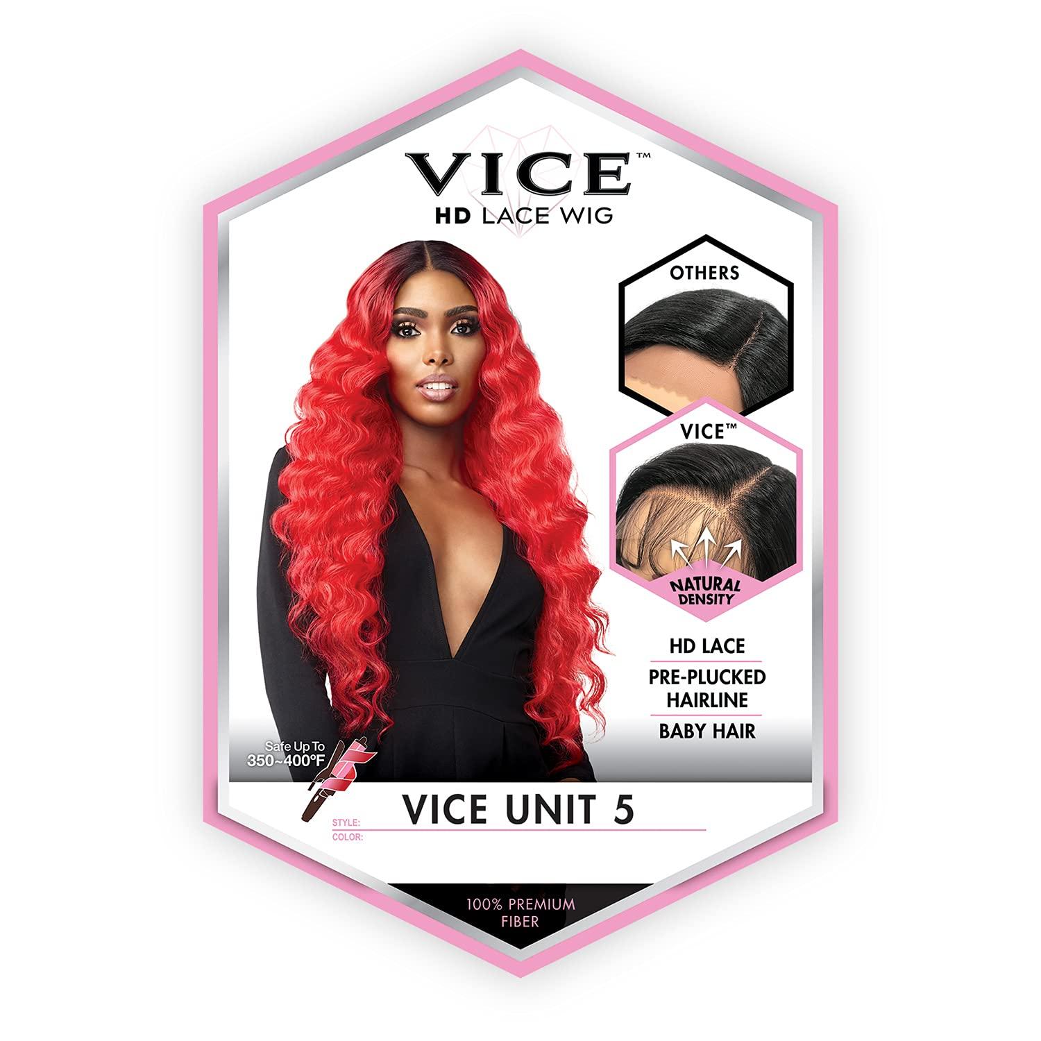Sensationnel Vice Lace Front Wig - HD Transparent Lace, Pre-plucked ...