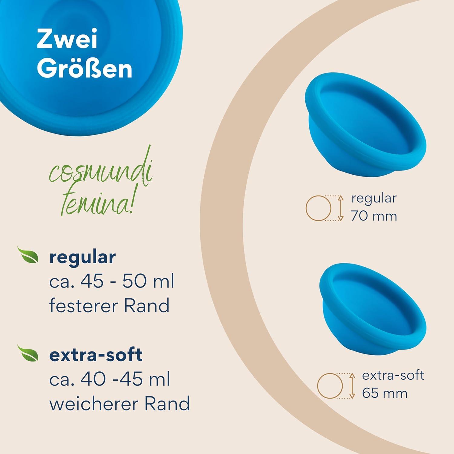 Cosmundi Menstrual Disc - Medical Silicone Reusable German-Made ...