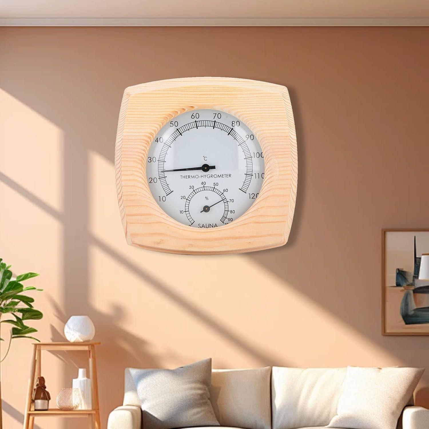 High-Quality Digital Sauna Thermometer | Durable Humidity Monitor for ...