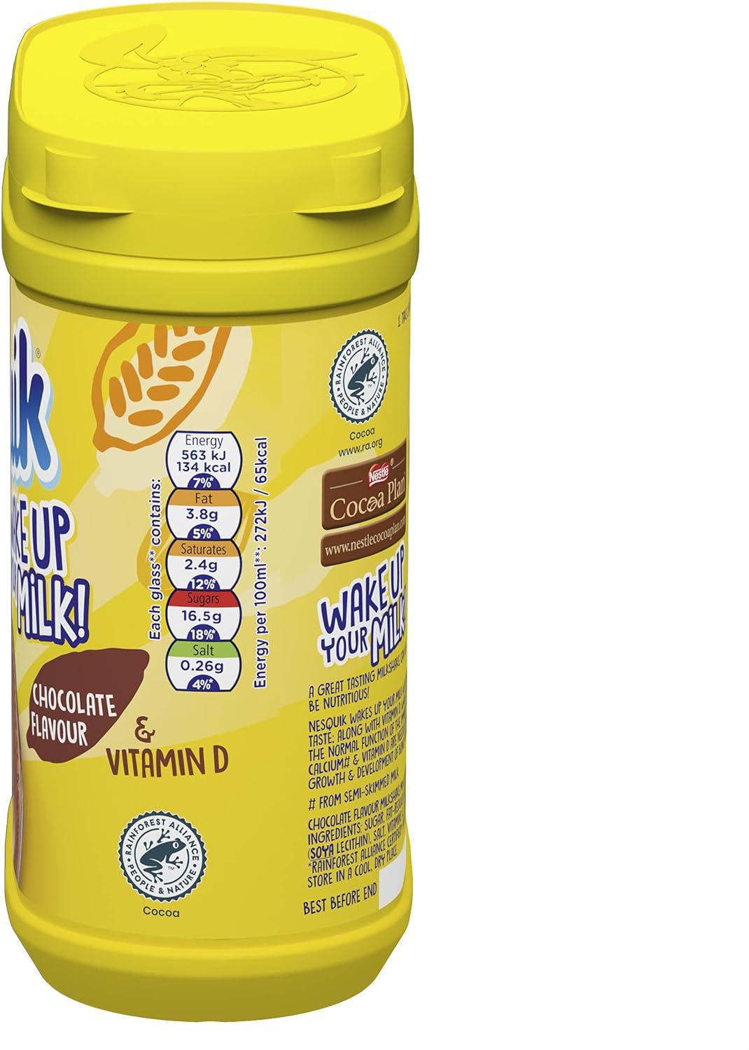 Nesquik Chocolate Flavoured Milkshake Powder For Milk Fortified with ...