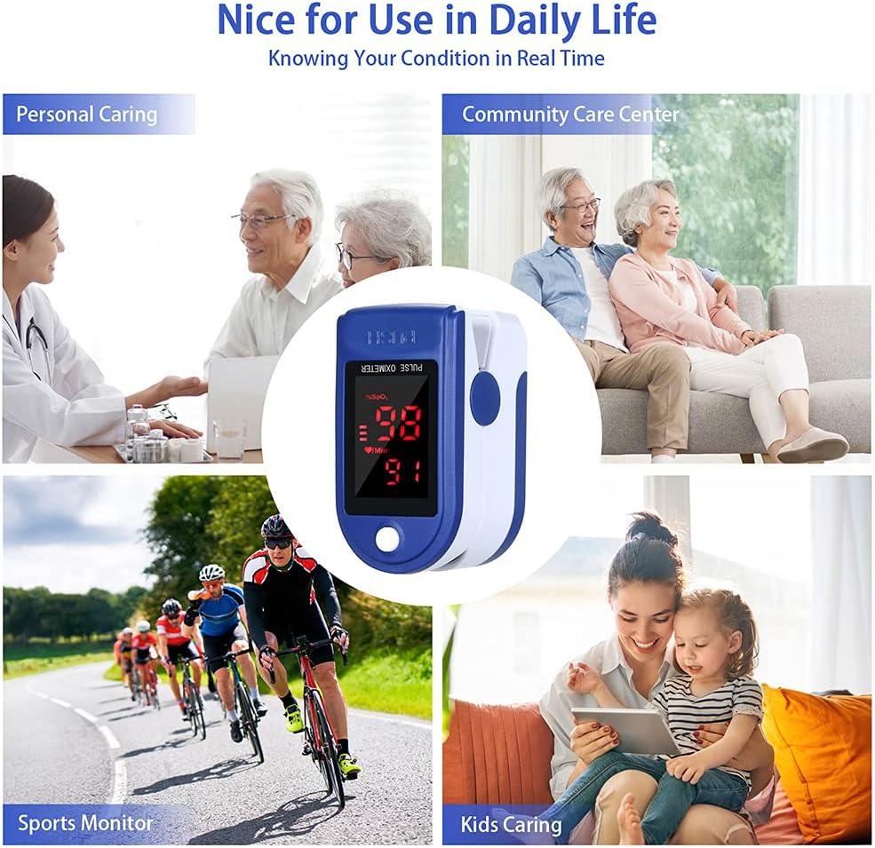 Buy Portable Straight Oximeter | Pulse Rate Monitor with Monochrome LED ...