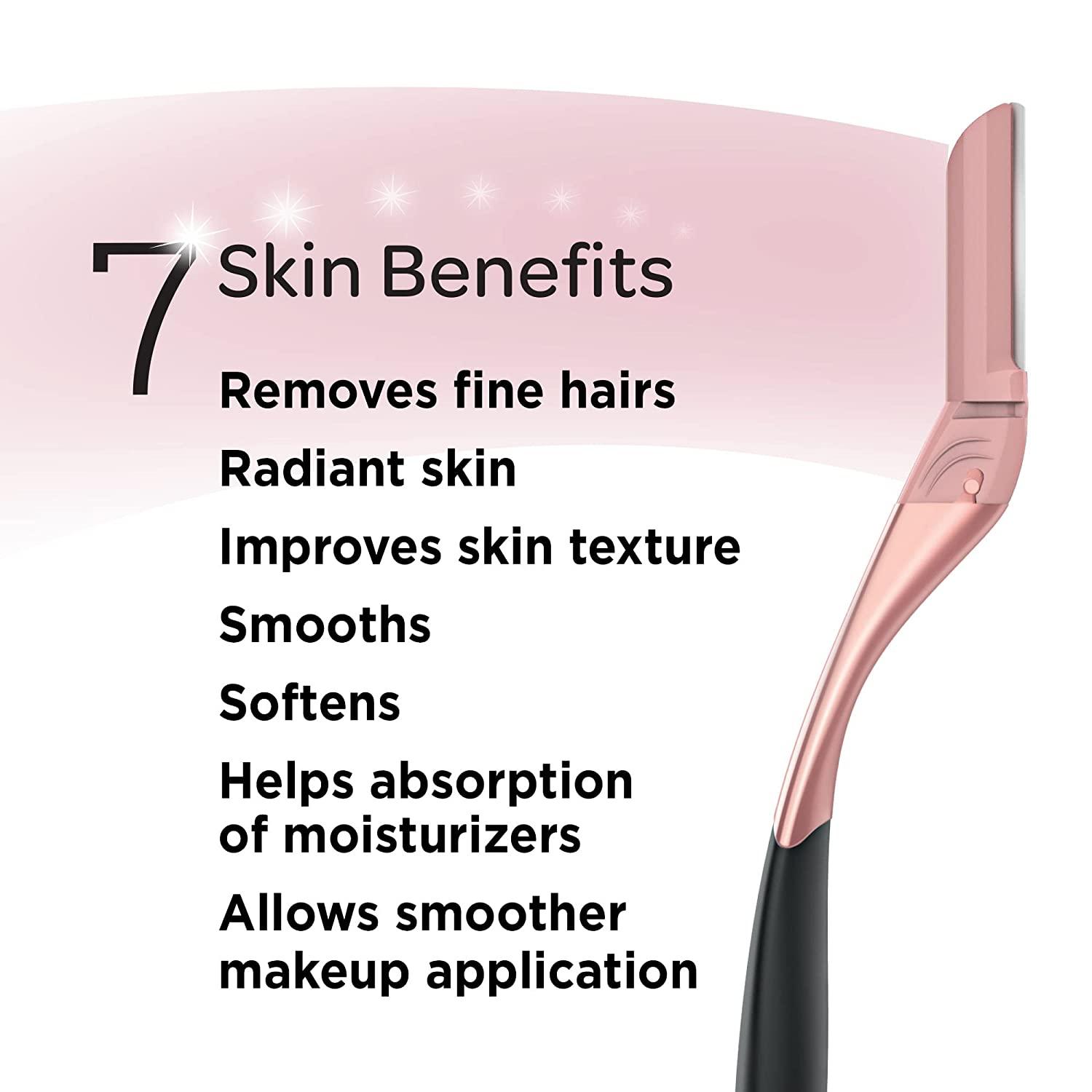 Schick Hydro Silk Dermaplaning Wand Dermaplaning Tool With 6 Refill