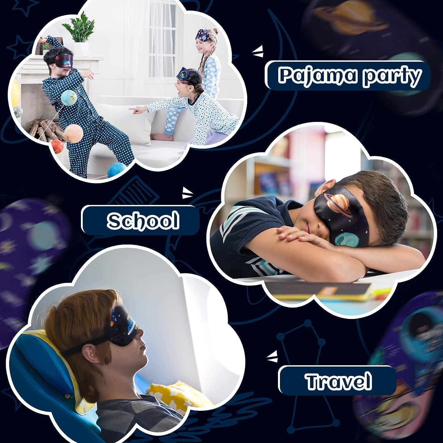 5 Pcs Boys Sleep Masks - Space Planet Design | Kids Eye Masks for ...