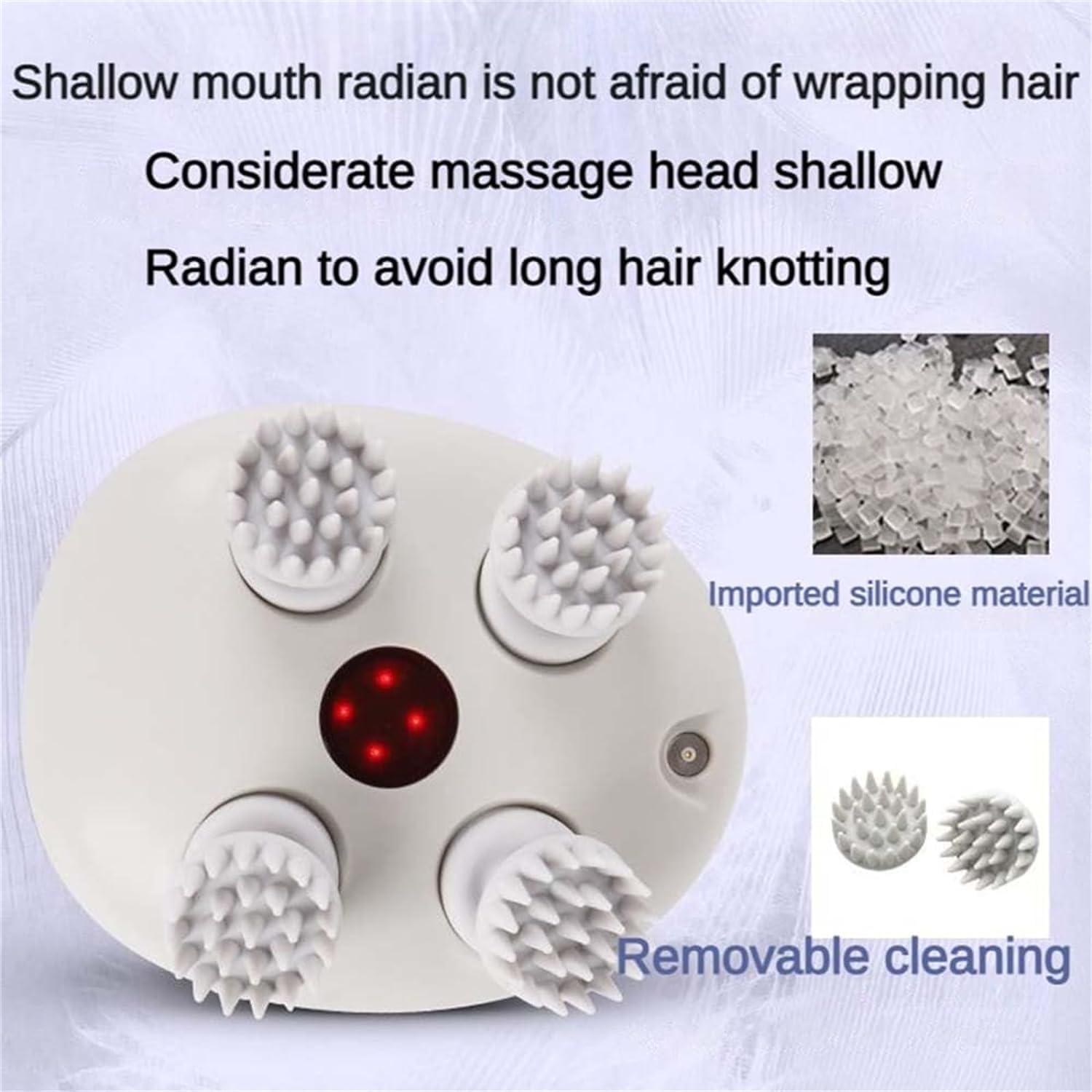 Scalphero Intelligent Scalp Massager with Red Light - Boost Hair Growth ...