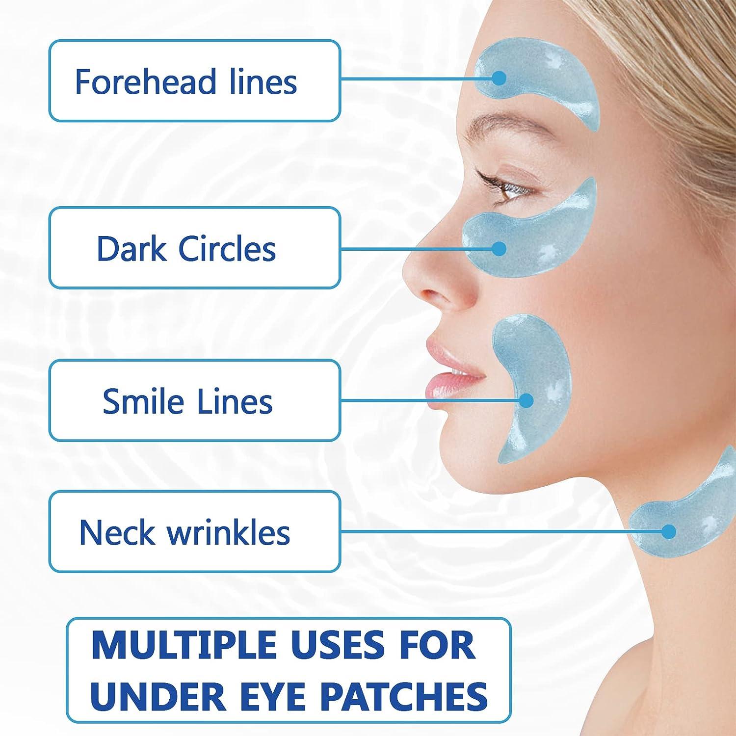 Under Eye Patches for Dark Circles & Puffiness | Hyaluronic Acid Anti ...