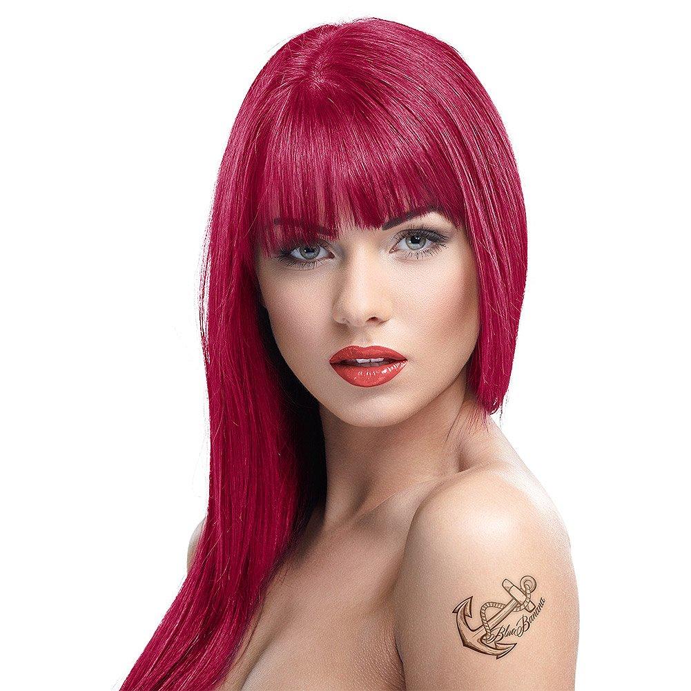 Buy 2x Crazy Color Semi-Permanent Hair Color - Ruby Rouge 100ml ...
