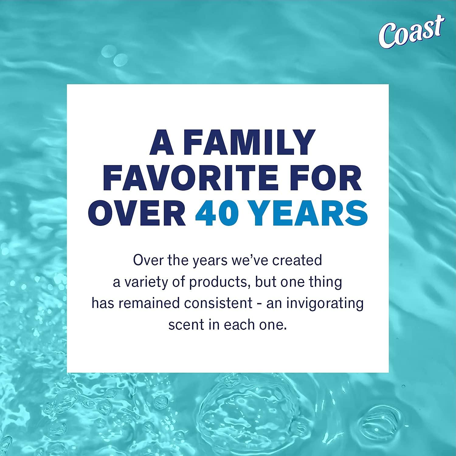 Coast CARE Body Wash - Atlantic Rush 18oz (Pack of 6) | Hydrating and ...