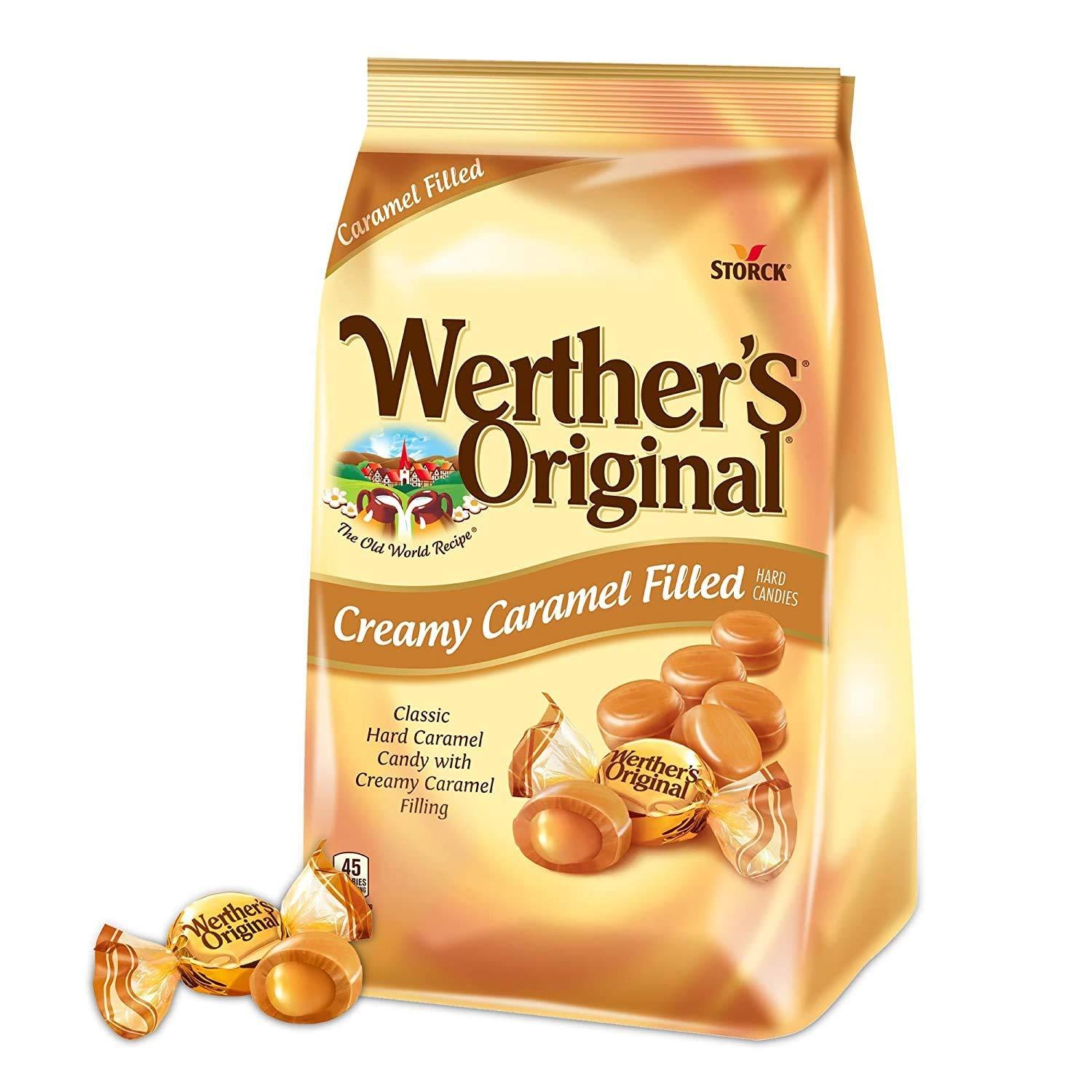 Werthers Original Creamy Caramel Filled Hard Candy 30 Ounce (Pack of 2 ...