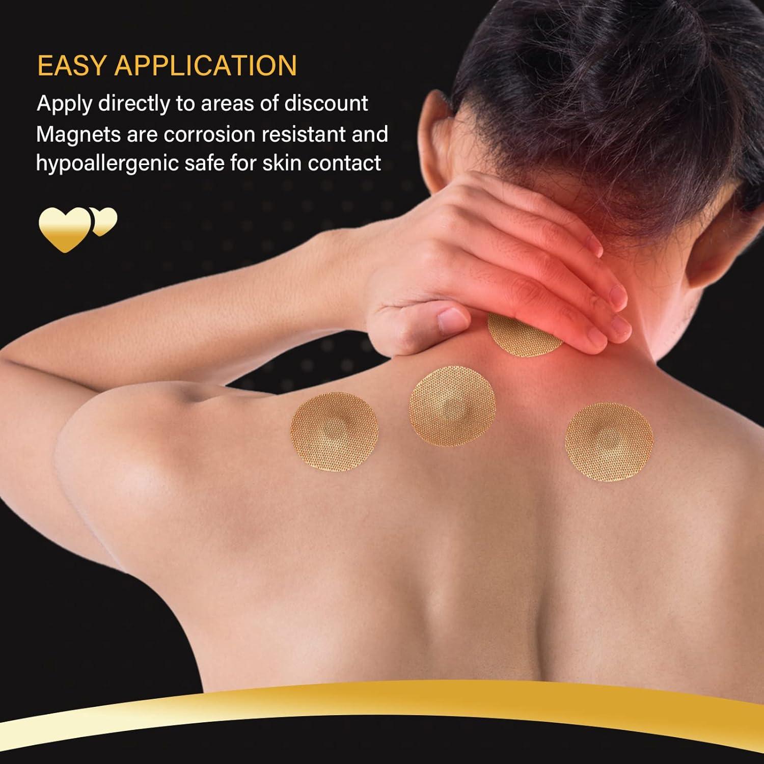 3 Arches Magnetic Plaster - Acupressure Patches for Knee & Back Relief ...