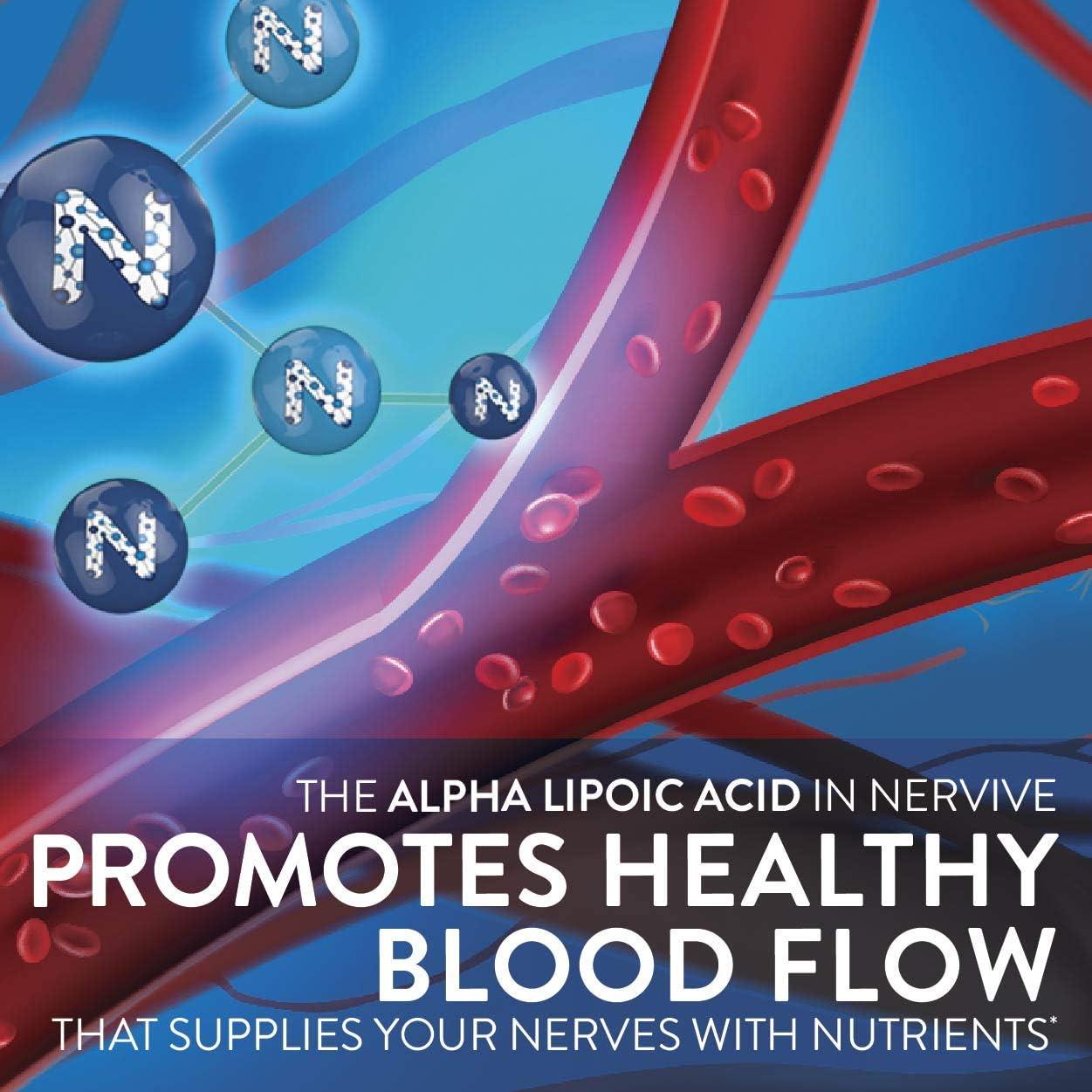Nervive Nerve Health with Alpha Lipoic Acid - Supports Healthy Nerve ...