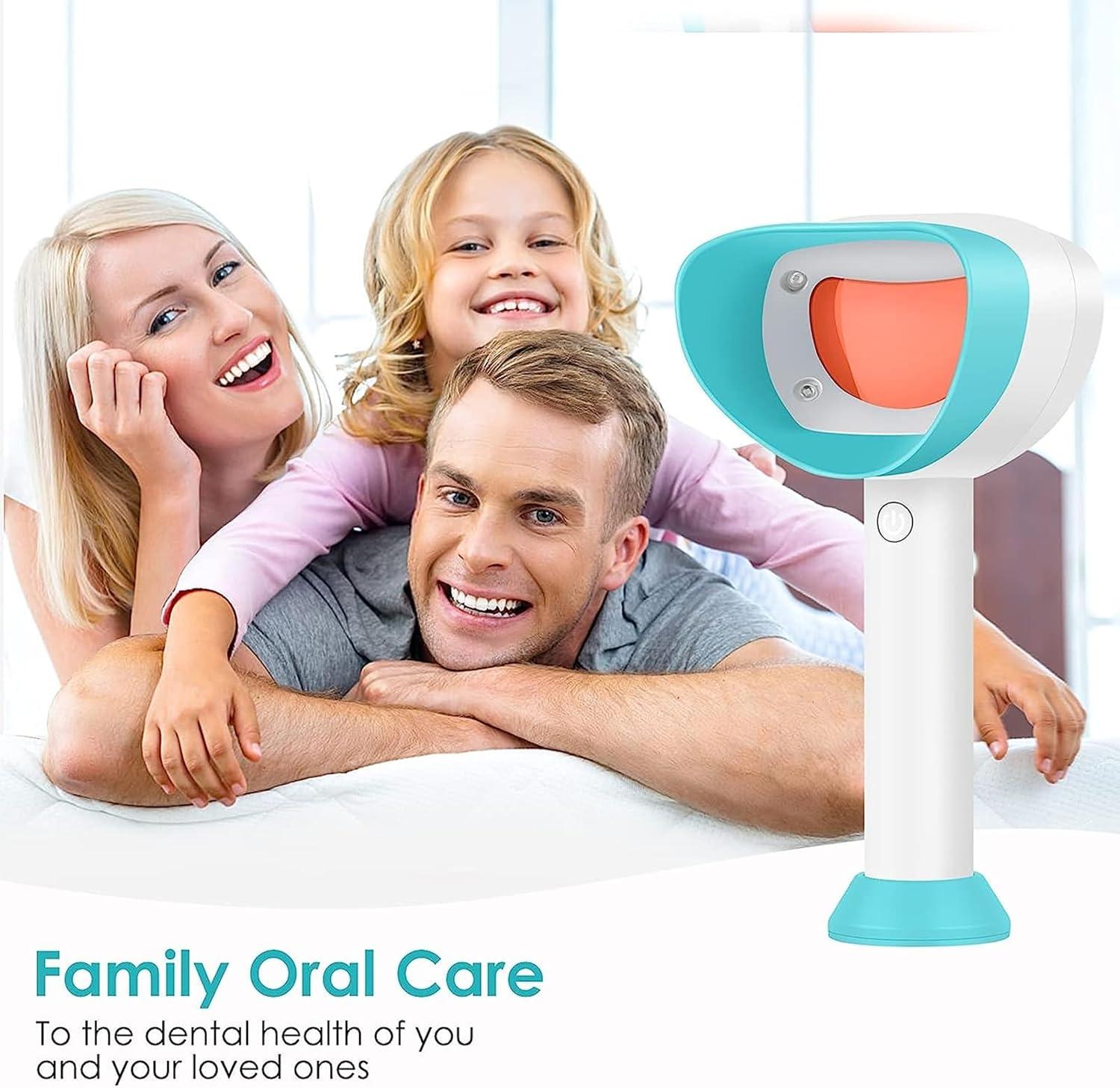 LBMed Portable Dental Monitor | Oral Plaque Finder with Orange & Red ...