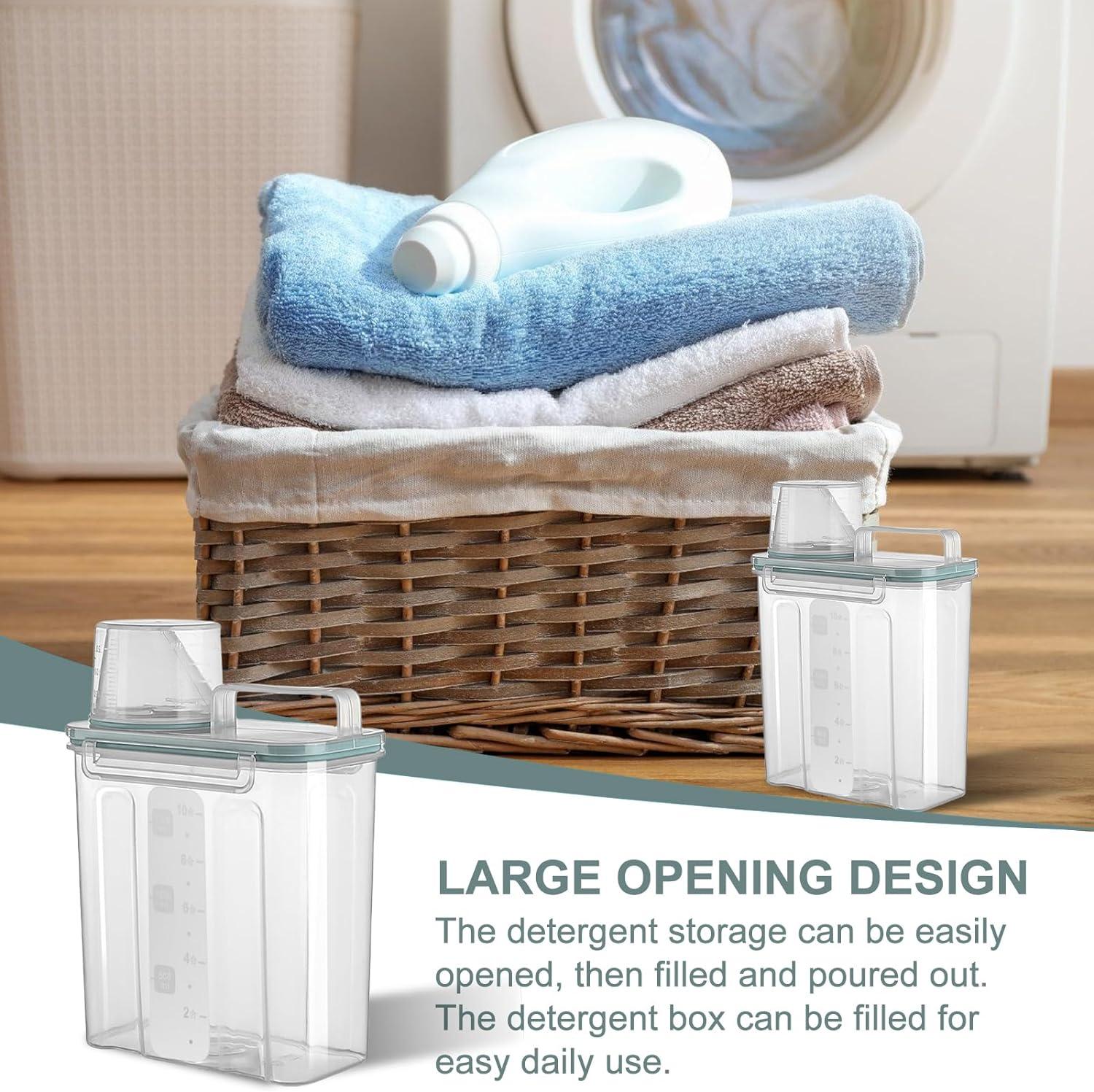 Detergent Storage Dispenser: 1500 ml Detergent Dispenser with Measuring ...