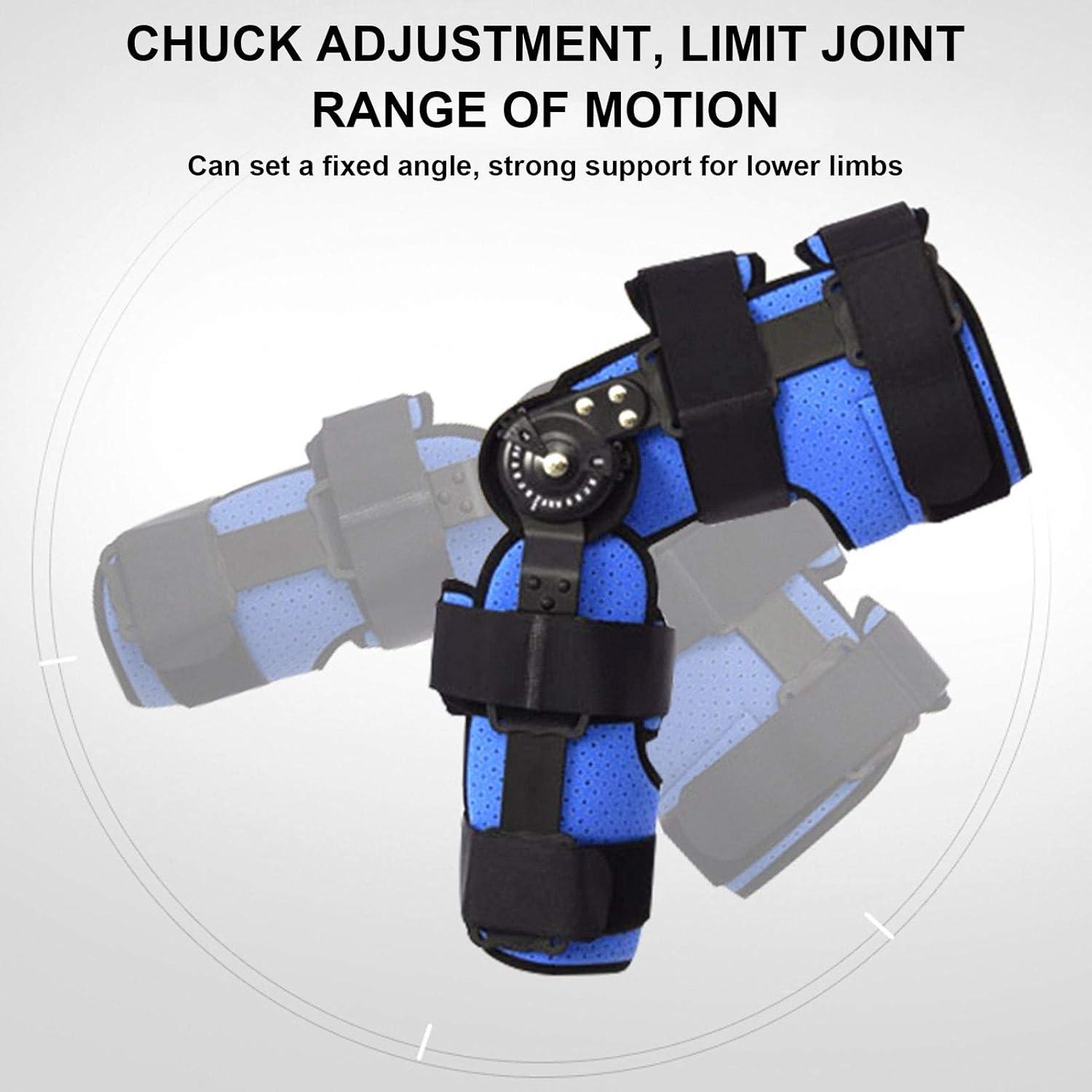 Breathable Adjustable Knee Brace for Meniscus Support - Non-Slip Leg ...
