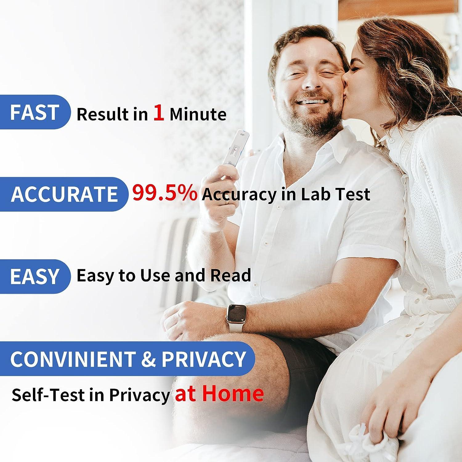 H. Pylori Test Kit at Home - 4 Tests Included | Helicobacter Detection ...