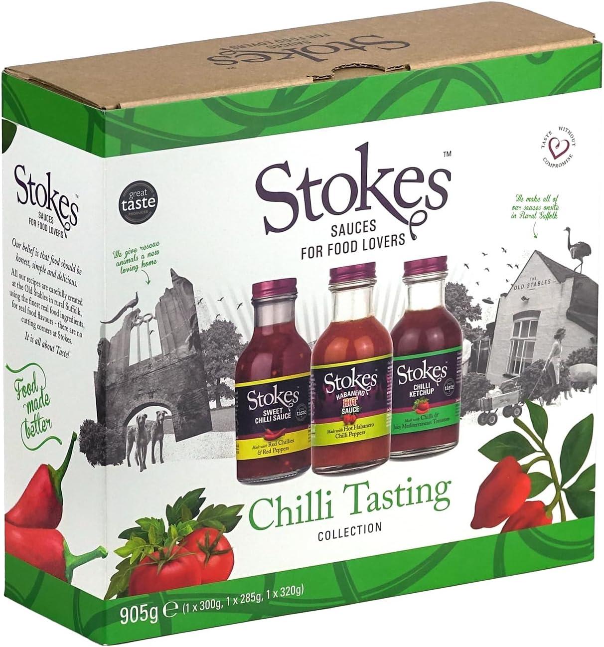 Stokes The Chilli Tasting Collection 3 Jar Pack | Vegetarian Vegan ...