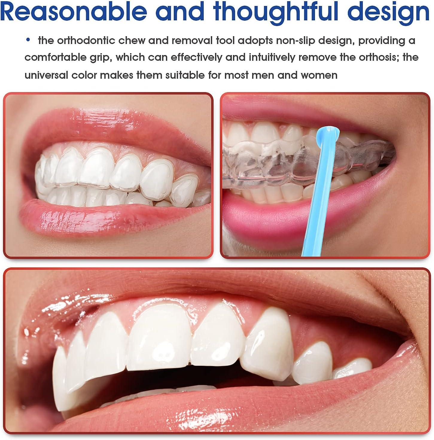 Buy Cobee Aligner Removal Tool Kit - 6 Non-Slip Chewies & Tooth Hook ...