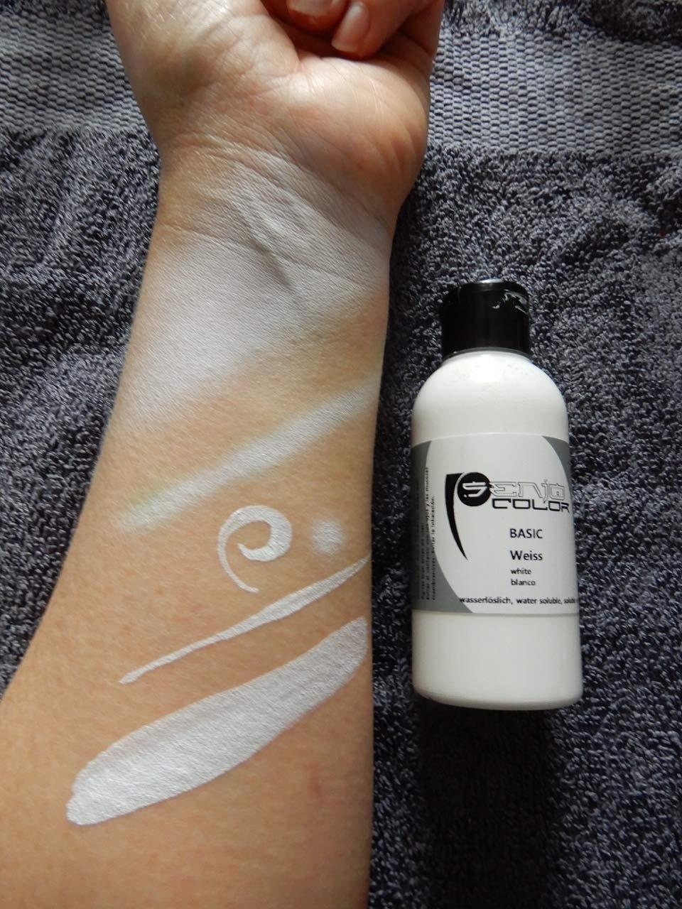 Senjo Color Basic Body Painting Colors - 250ml White | Water Soluble ...