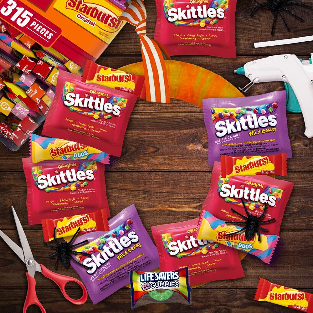 Assorted LIFE SAVERS Gummy, STARBURST Duos, SKITTLES Wild Berry ...