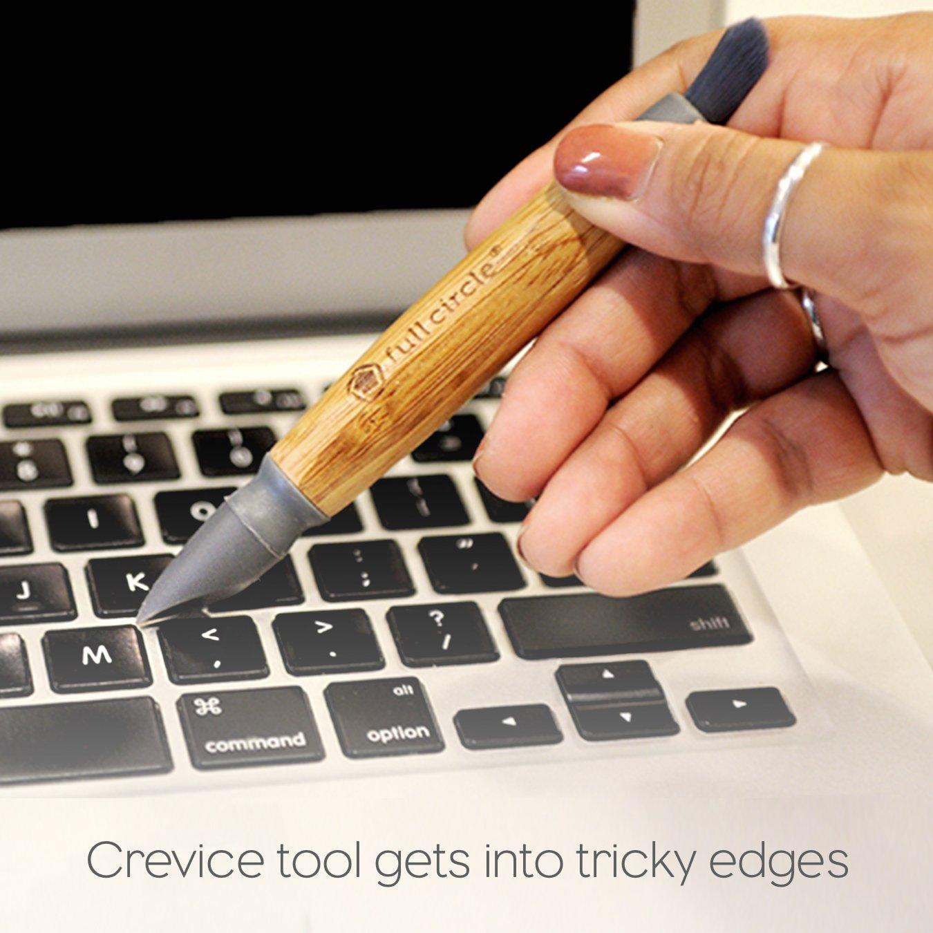 Full Circle Control Alt Clean 3-in-1 Electronics Cleaning Brush Set ...