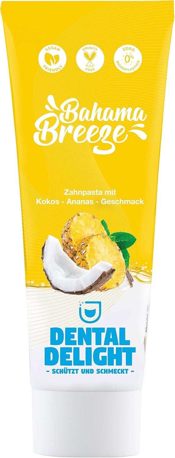 Dental Delight Vegan Toothpaste 75ml - Pineapple Coconut Flavor | Gum ...