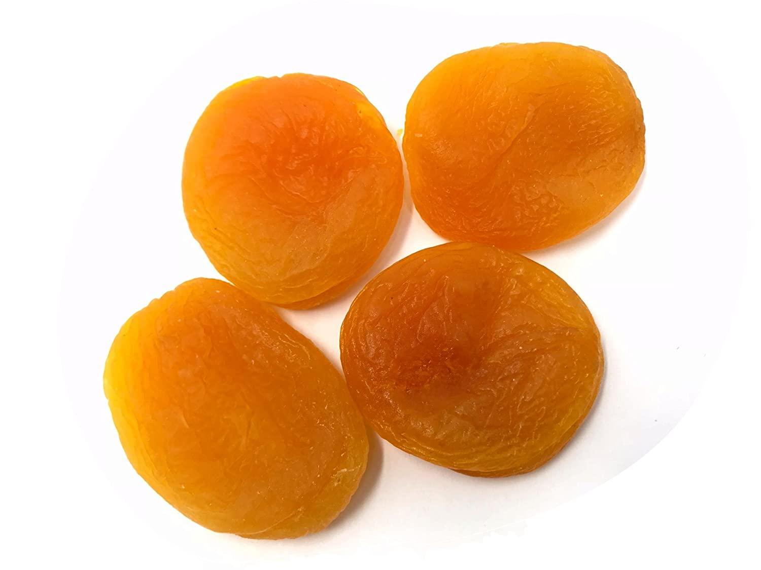 Dried Jumbo Turkish Apricots - Chewy & Juicy Whole Pitted Apricots | No ...